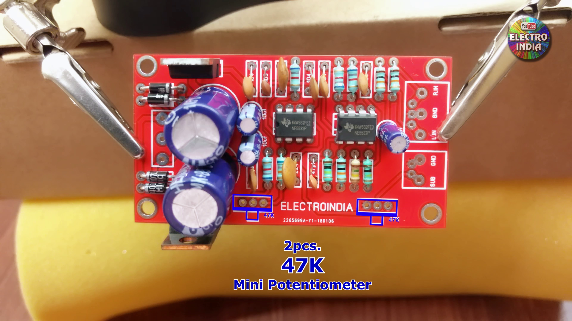 How to Make Low Pass Filter for Subwoofer With NE5532 IC | DIY ...