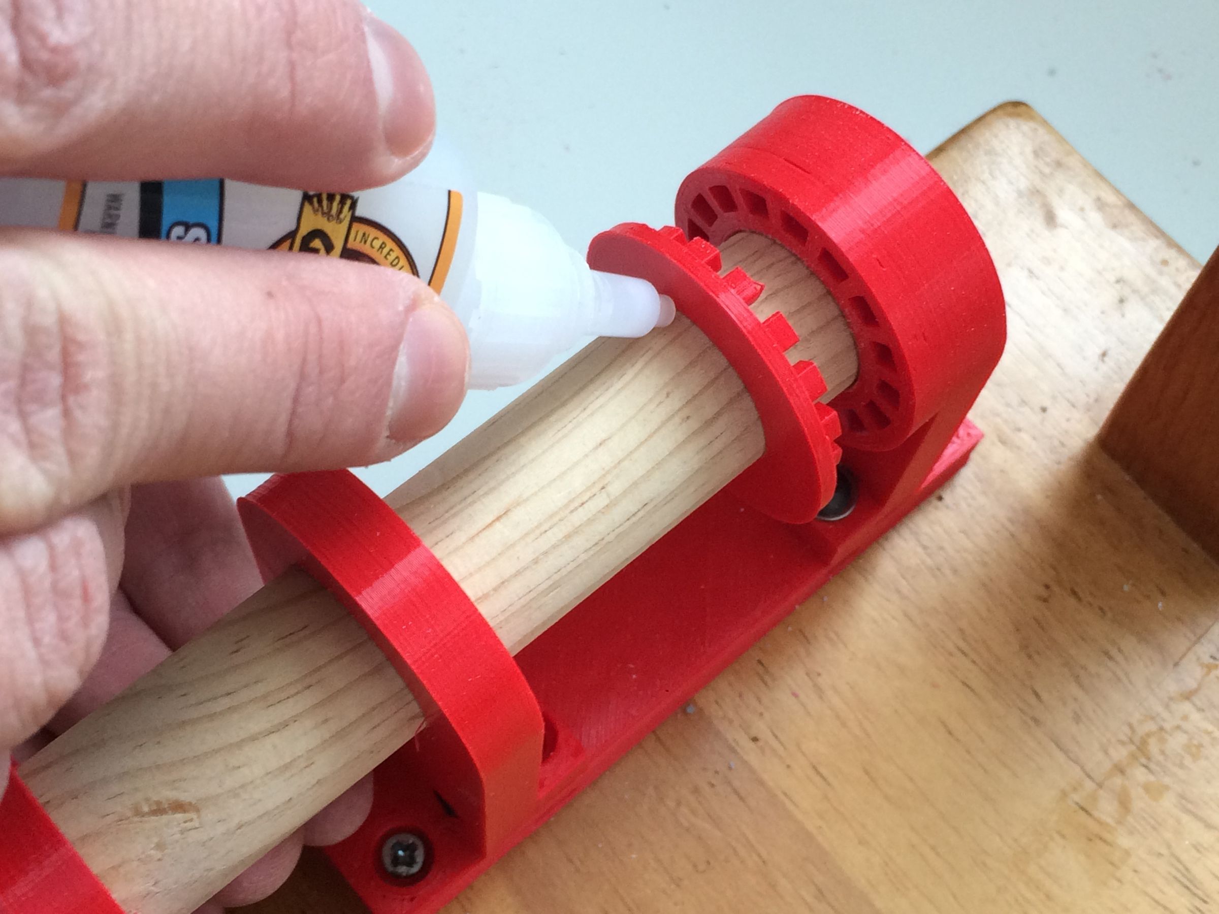 Tablet Weaving Loom Using a Wooden Stool : 7 Steps (with Pictures ...