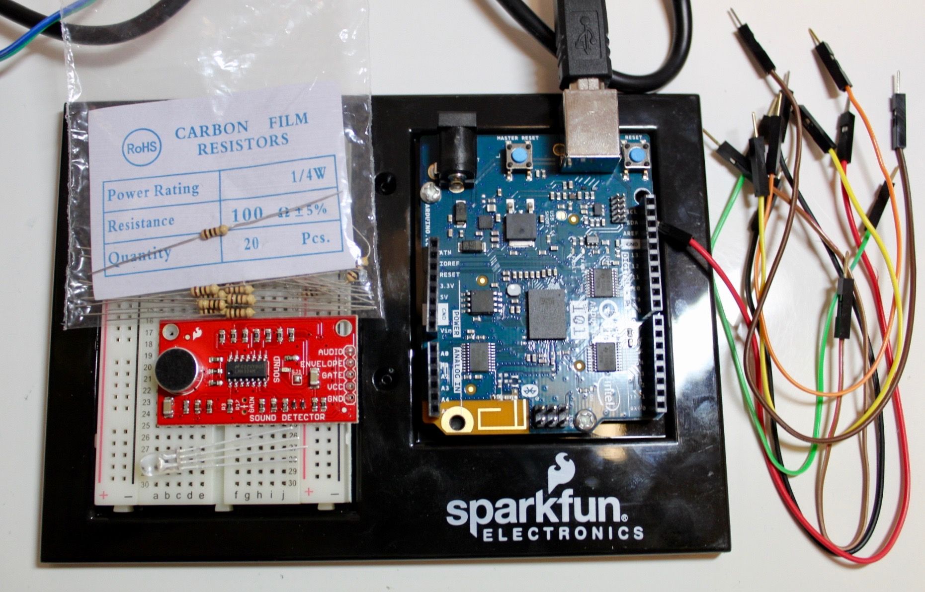 RGB LED Sound Level Detector : 4 Steps (with Pictures) - Instructables