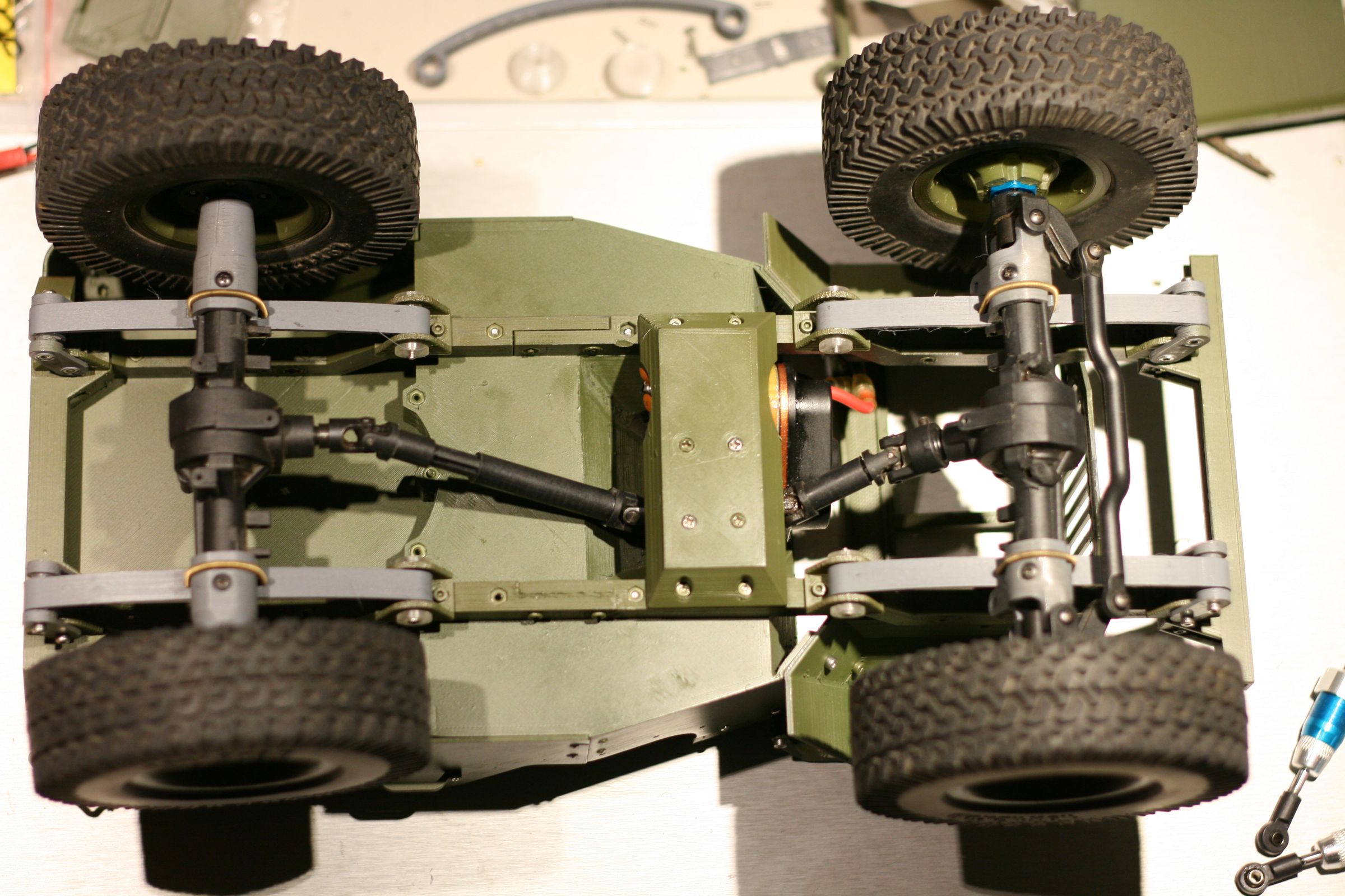 3D Printed MB Jeep and M416 Trailer in 1:10 Scale : 16 Steps (with ...
