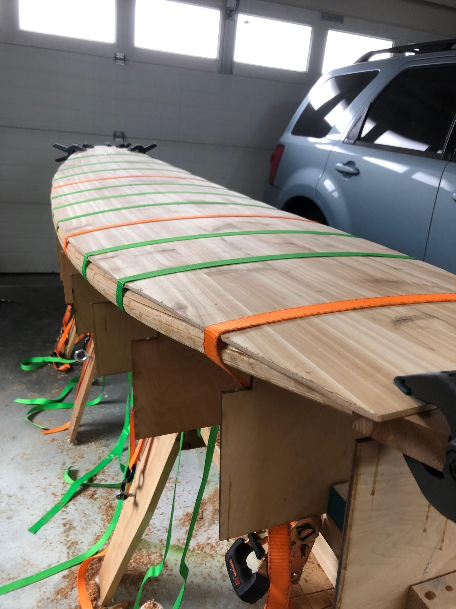 Hollow Wood Surfboard - Plywood and Cedar : 20 Steps (with Pictures ...
