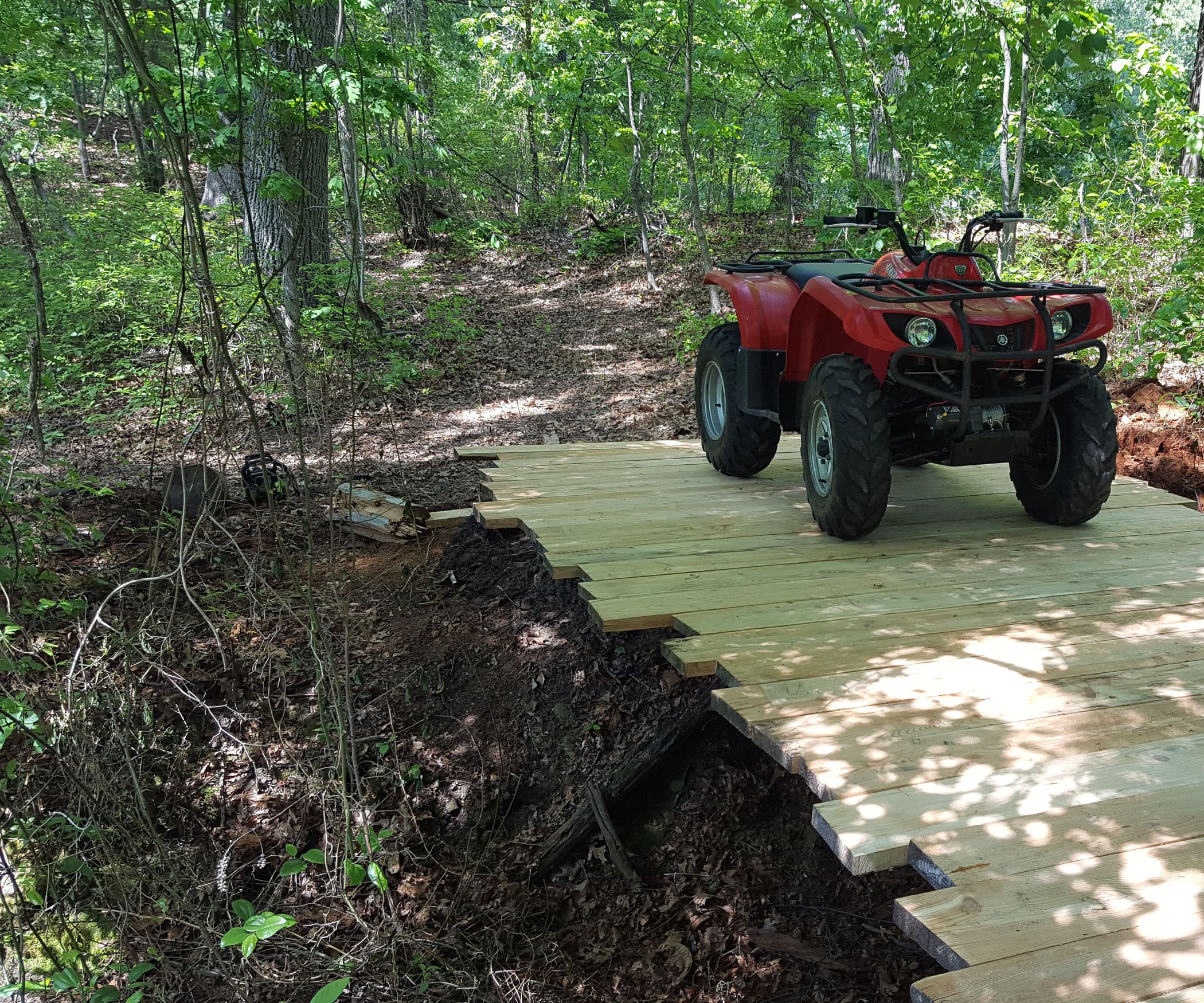 Nature Trail and ATV Bridge : 6 Steps (with Pictures) - Instructables