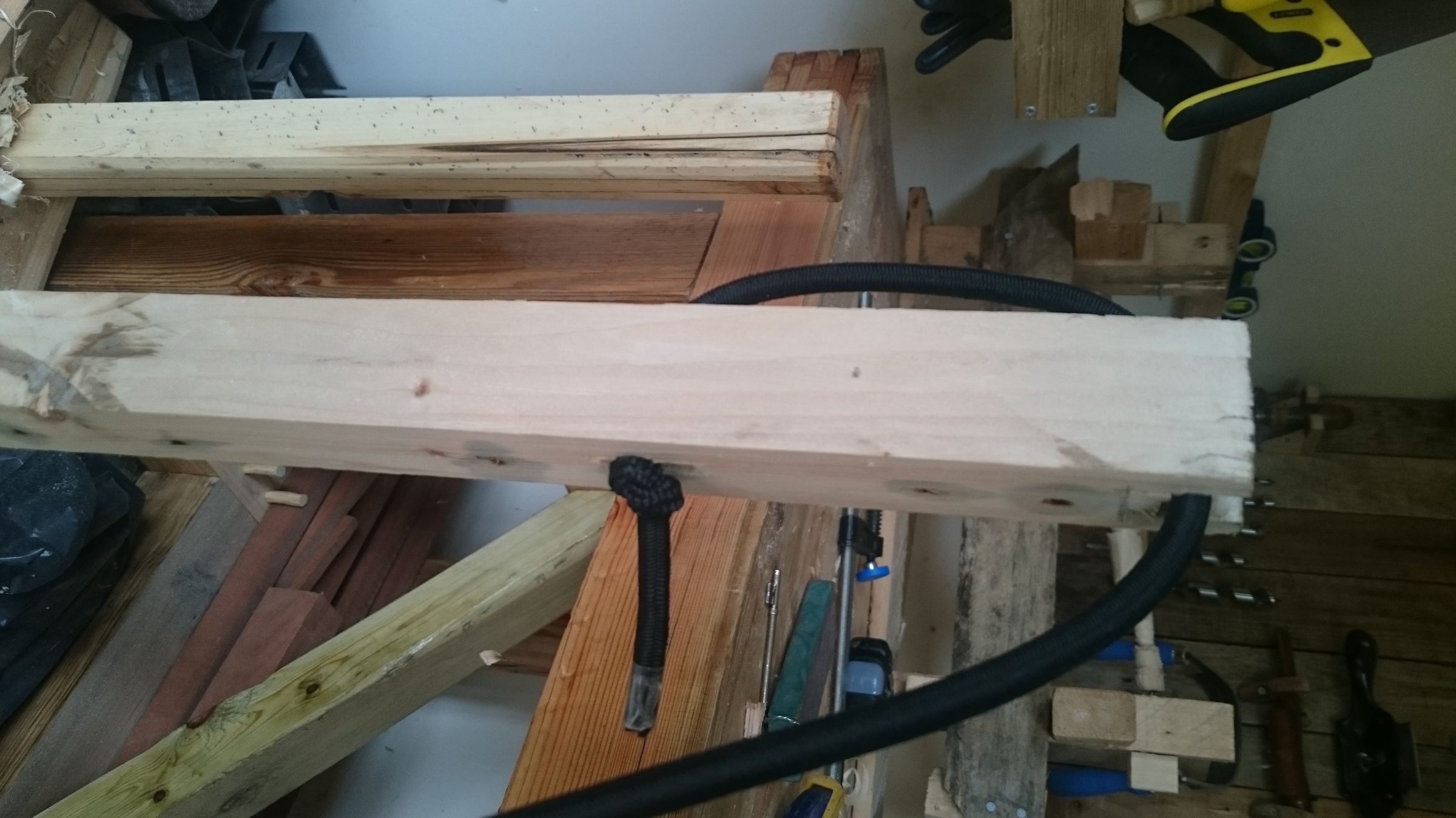 Portable Benchtop Spring Pole Lathe : 7 Steps (with Pictures ...