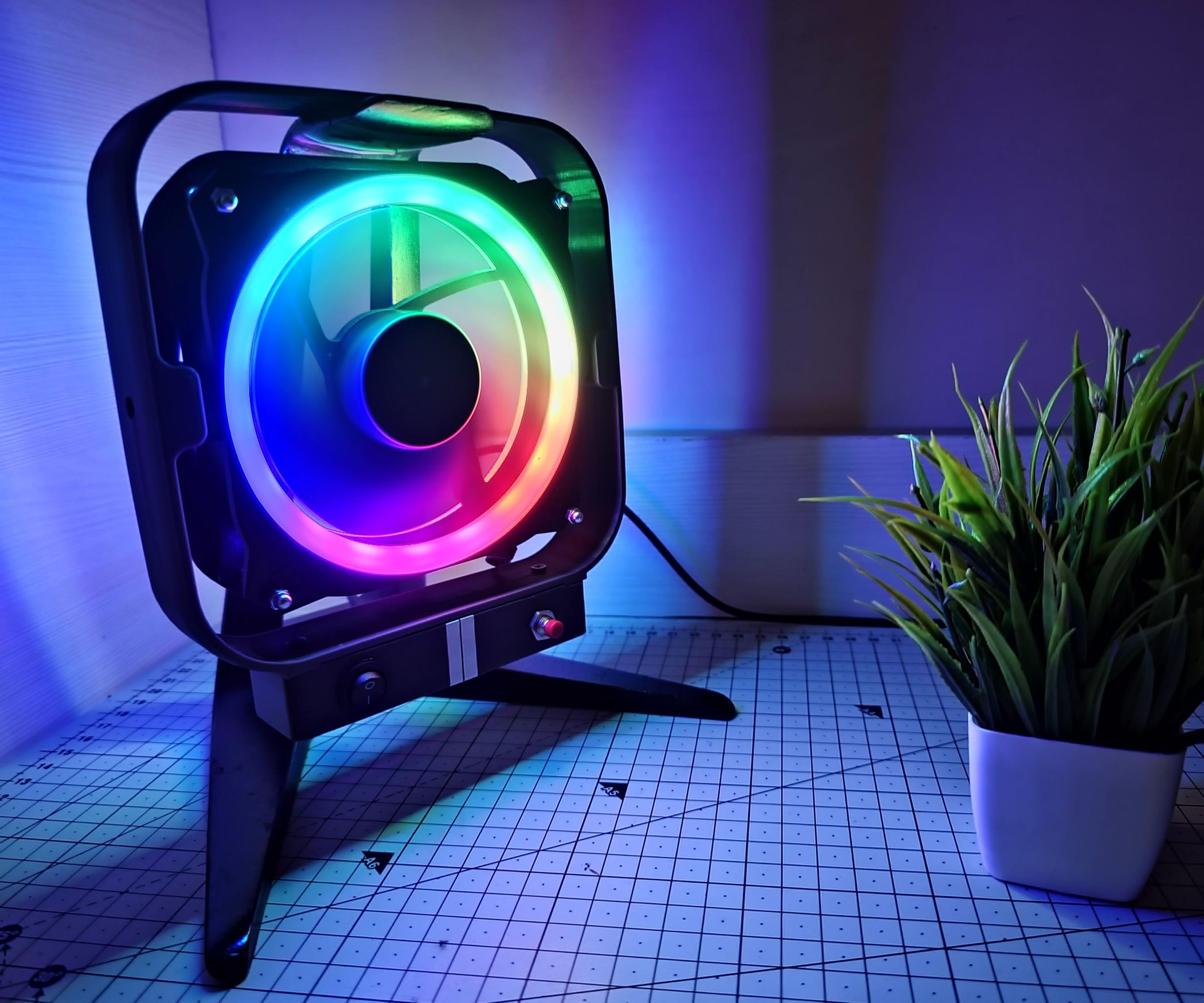 Neo Desktop Fan : 9 Steps (with Pictures) - Instructables