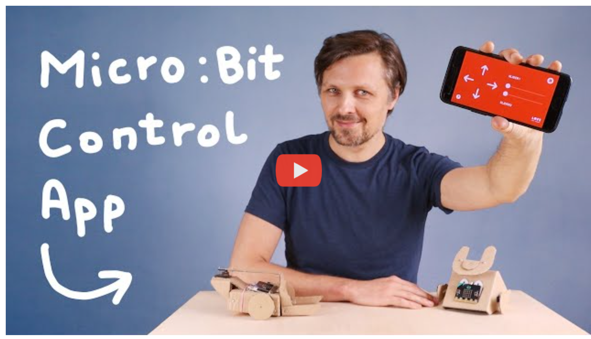 Mobile Controlled Microbit Based Cardboard Robot : 6 Steps - Instructables