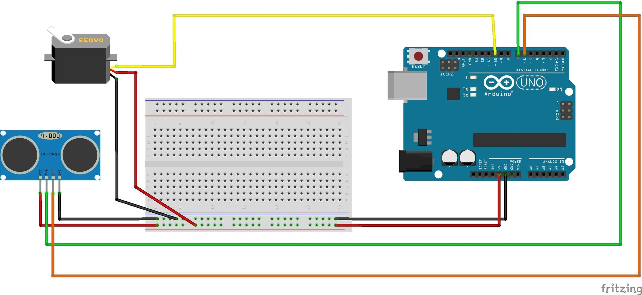 Arduino Distance Measuring Device In A Easy Way 5 Steps With