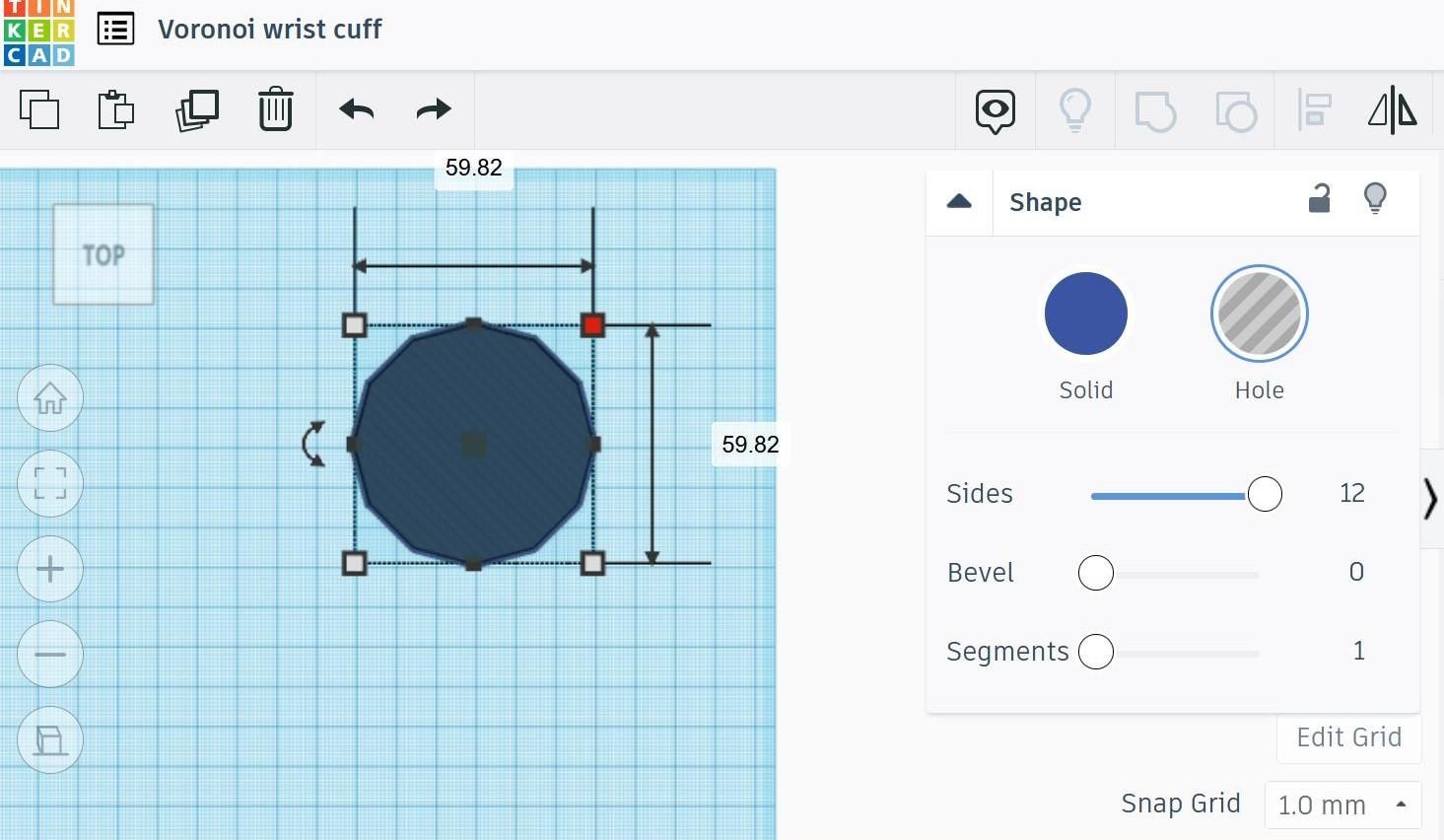 Voronoi Cuff in Tinkercad : 6 Steps (with Pictures) - Instructables