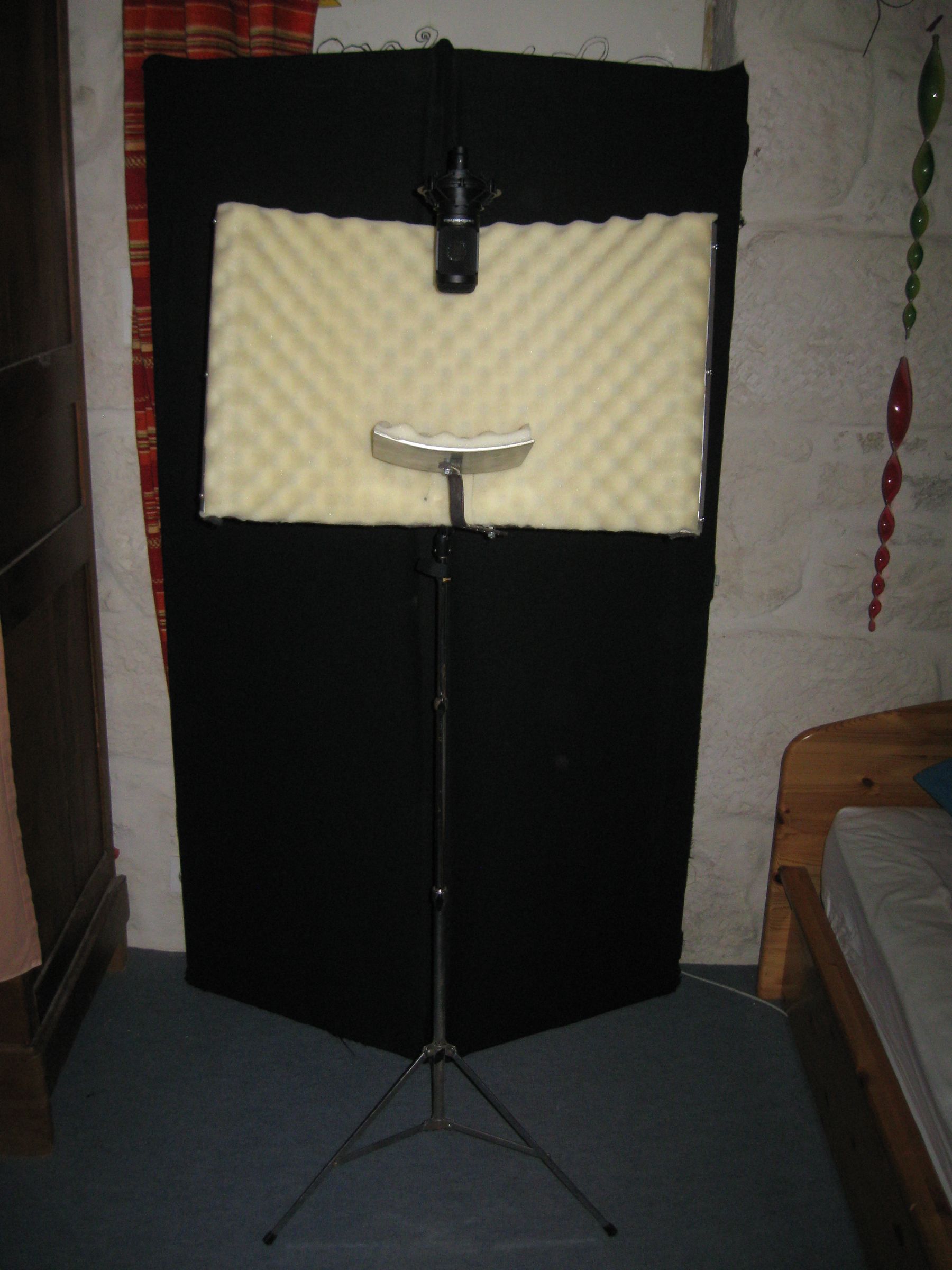 REFLEXION SCREEN MICROPHONE STUDIO - Instructables