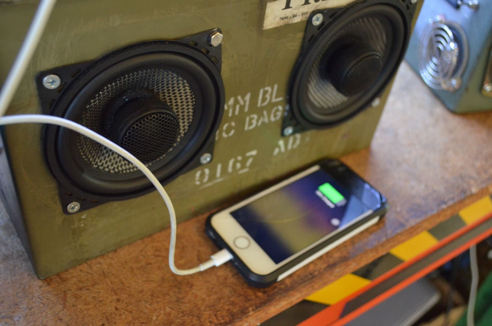 AMPLFY - Ammo Box Portable Speaker! : 14 Steps (with Pictures ...