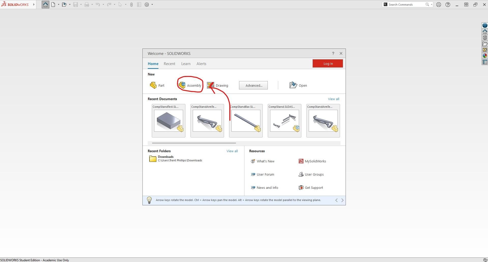 Computer Stand in Solidworks : 6 Steps - Instructables