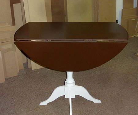 Easy Way to Make a Drop-leaf Dining Table : 5 Steps (with Pictures ...