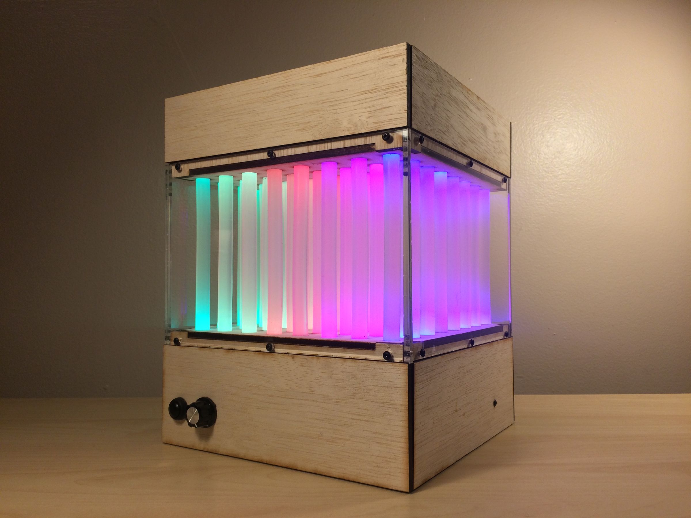 "Fiber Optic" LED Matrix : 9 Steps (with Pictures) - Instructables