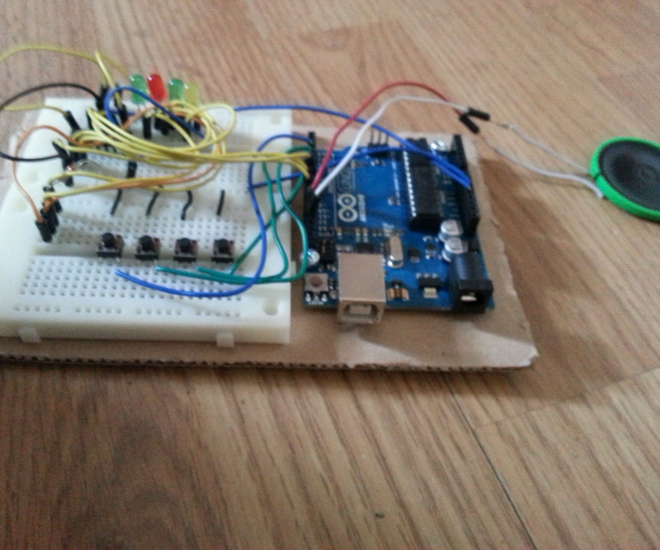Arduino Memory Game 4 Steps Instructables