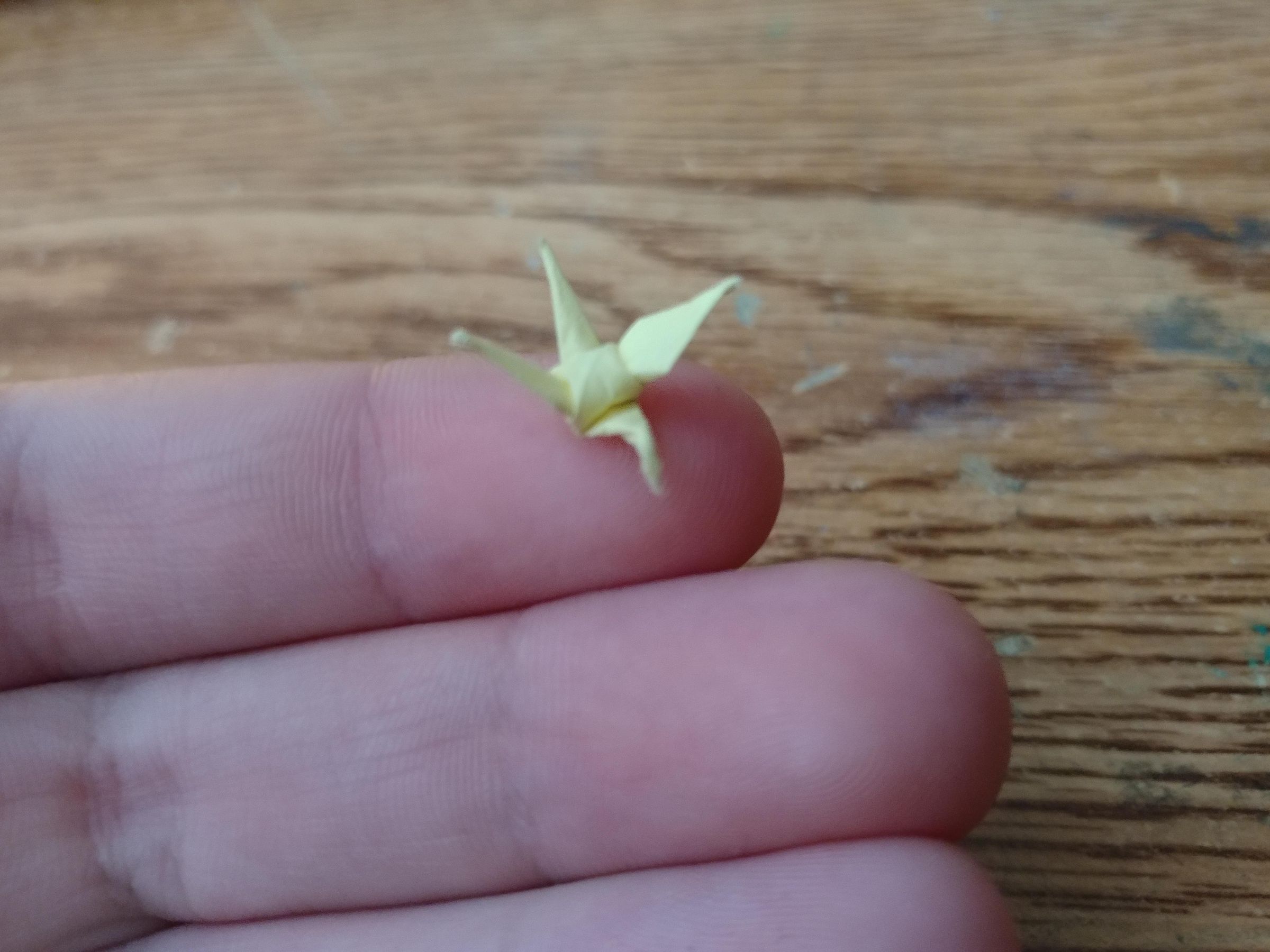 Tiny Origami Crane - Instructables