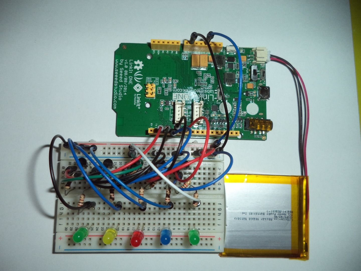 Linkit ONE - Led Lights Effects : 4 Steps - Instructables