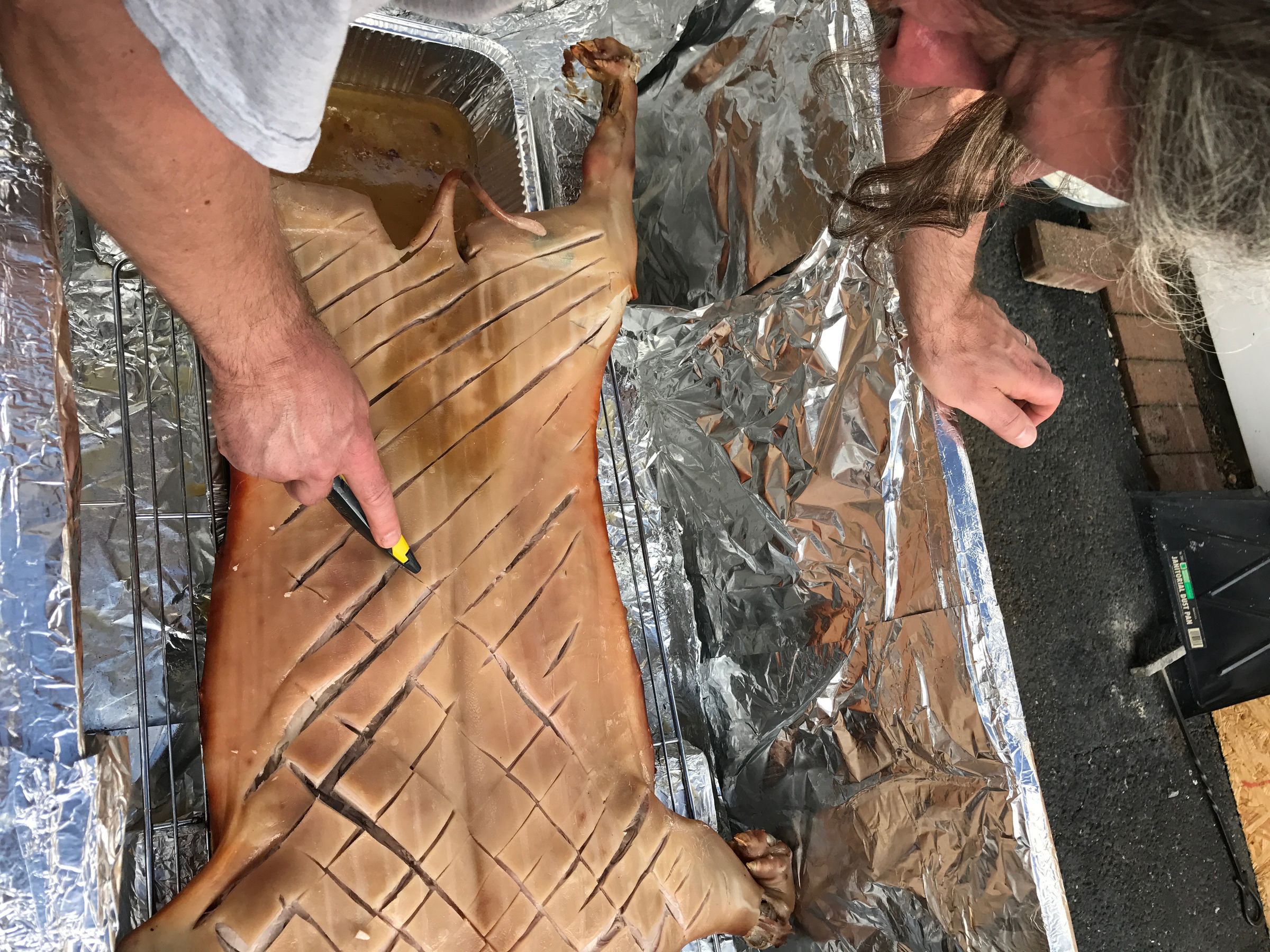 Build a Caja China ~ Roast a Pig in a Box : 10 Steps (with Pictures ...