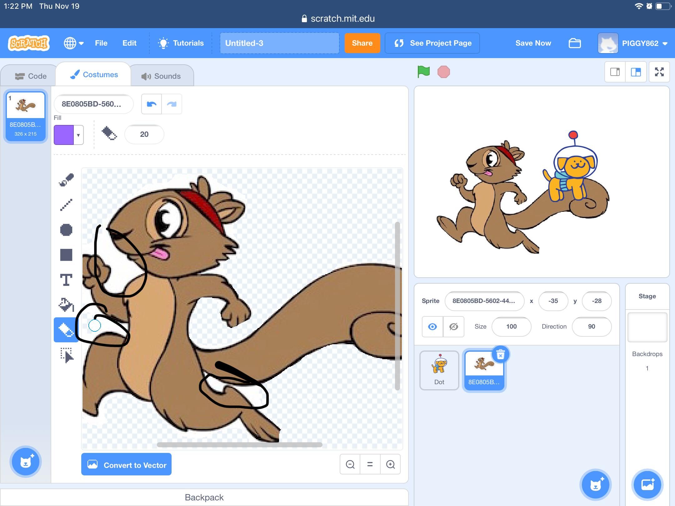 SQUIRREL! (Scratch Game) : 6 Steps - Instructables