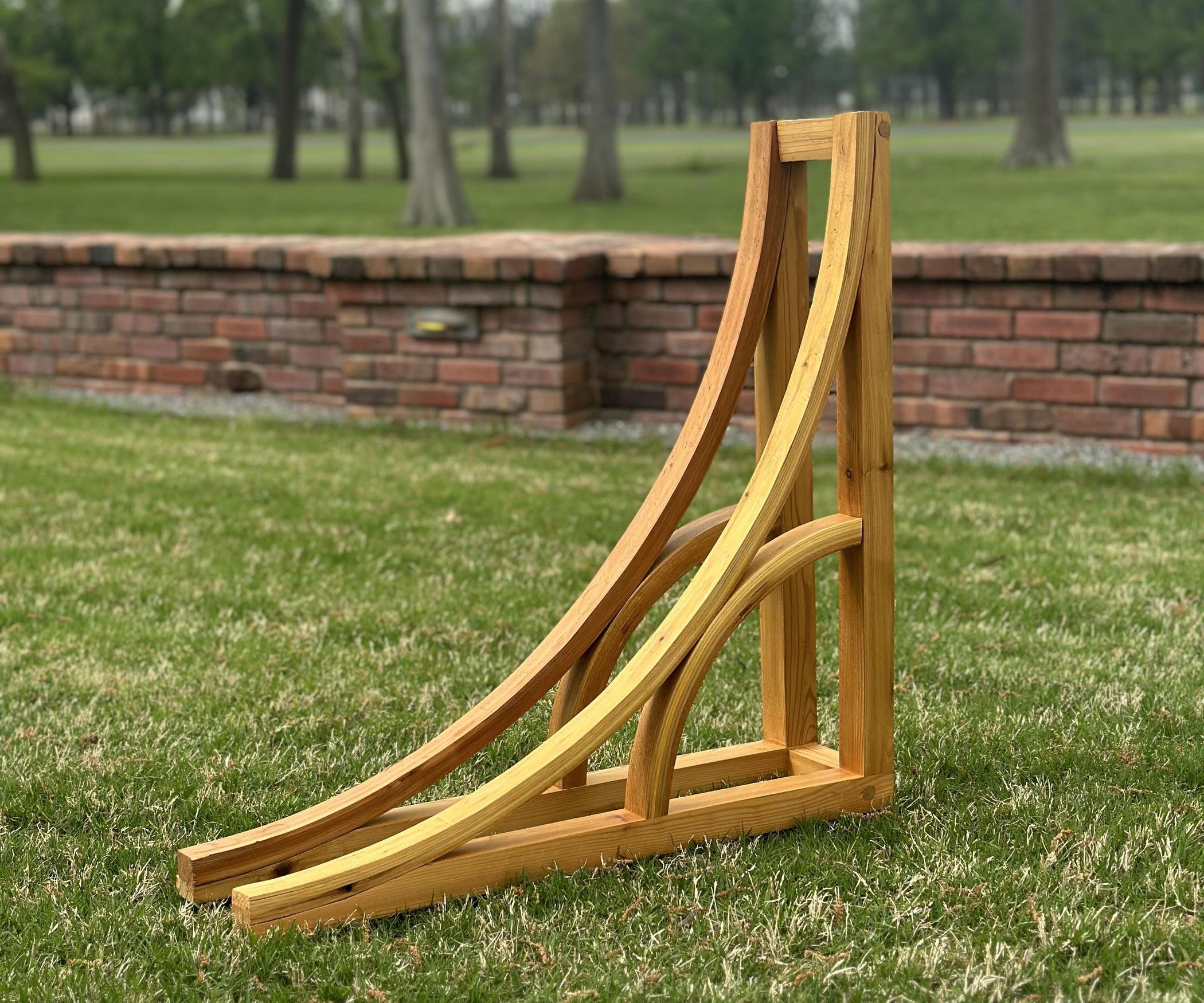 Sleek Wooden Outdoor Bike Rack : 7 Steps - Instructables