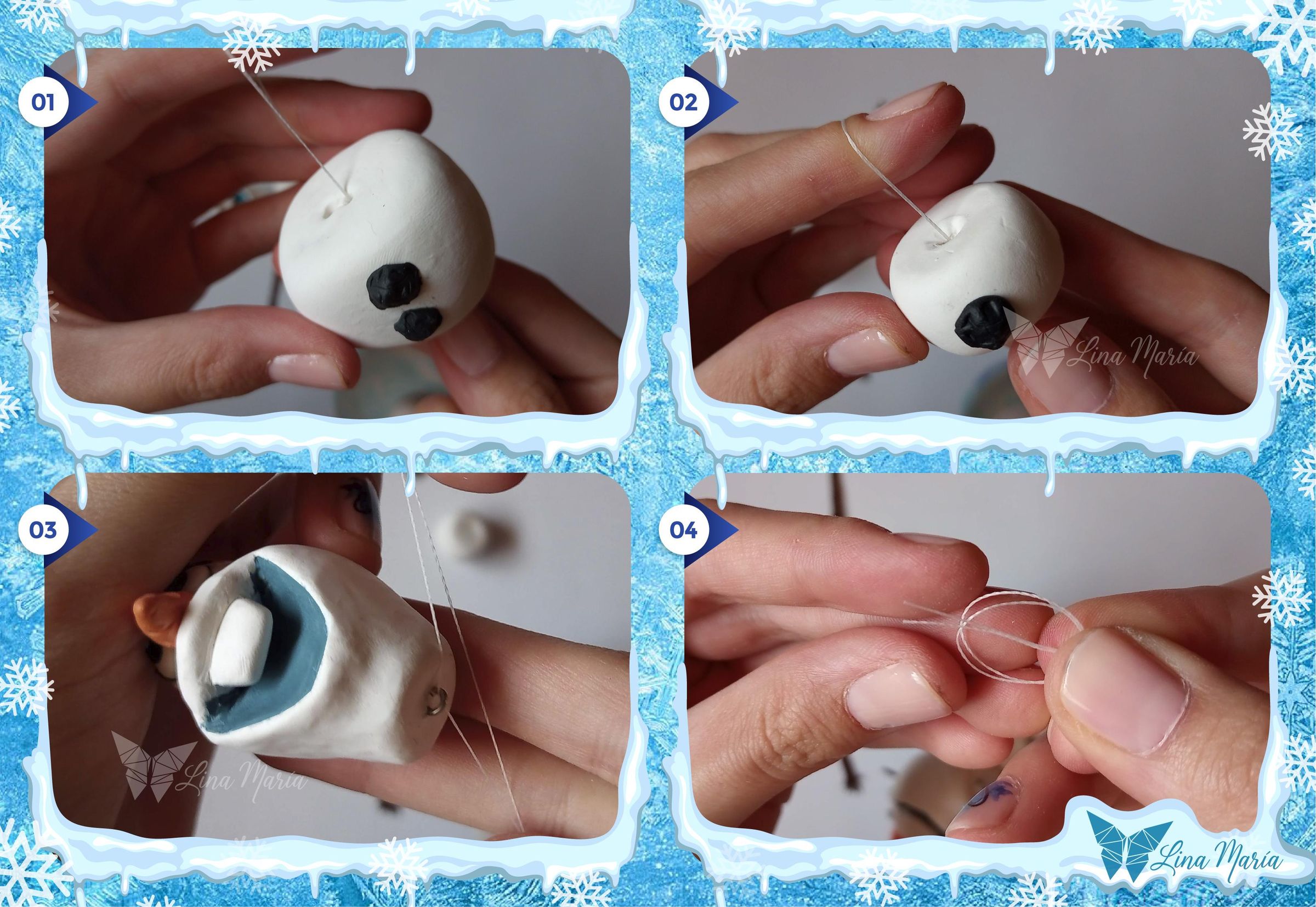 Melting OLAF - Push Puppet (FROZEN) : 21 Steps (with Pictures ...