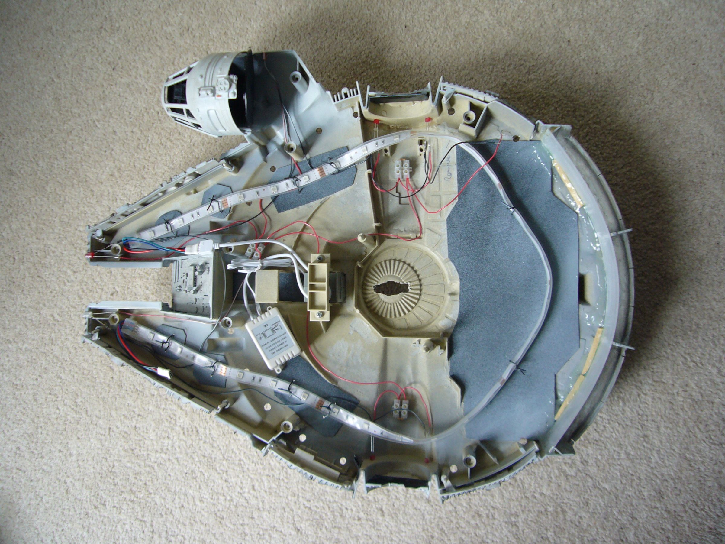 How to Build a Millennium Falcon Wall Light : 7 Steps (with Pictures ...