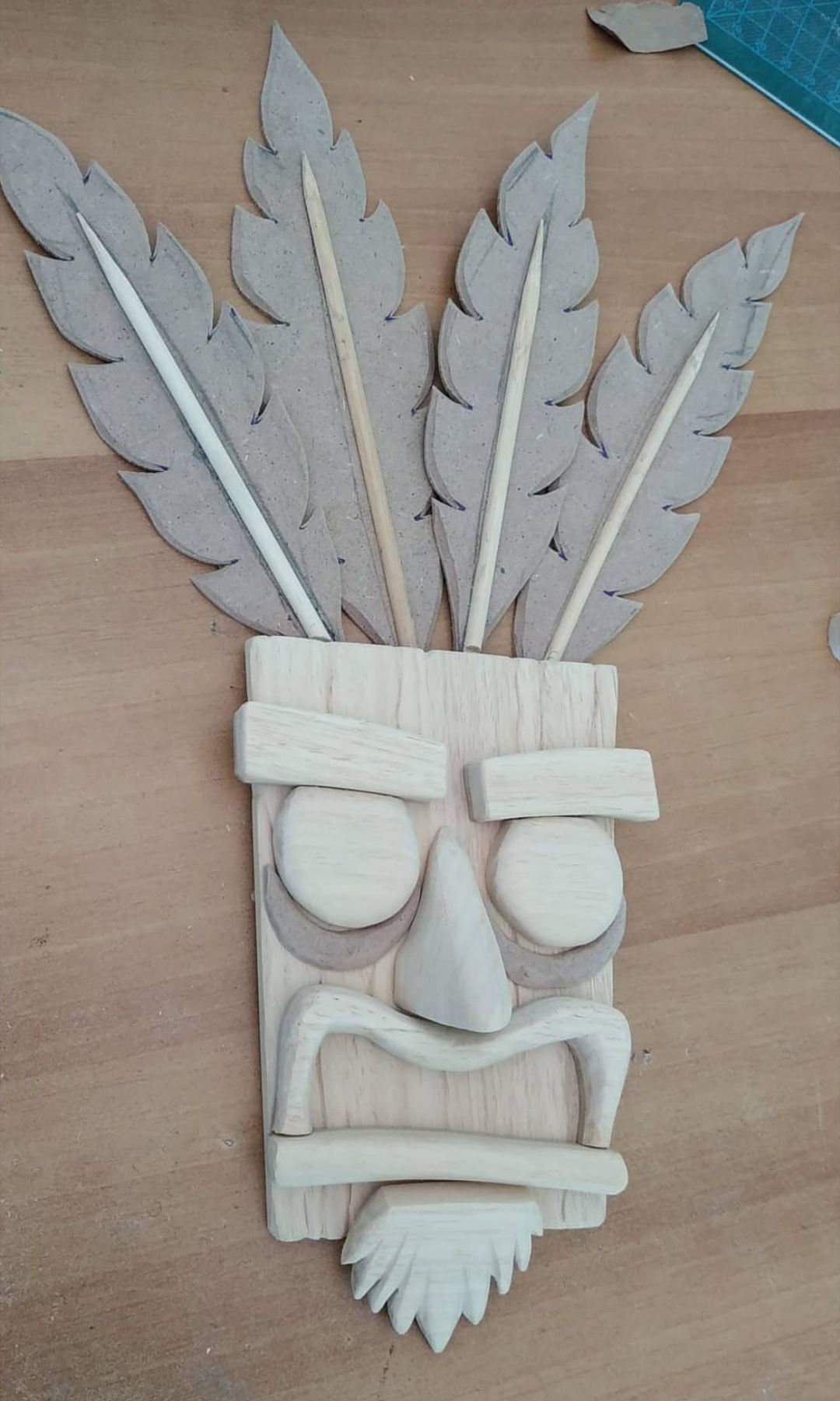 Wooden Aku Aku & Uka Uka Masks : 6 Steps (with Pictures) - Instructables