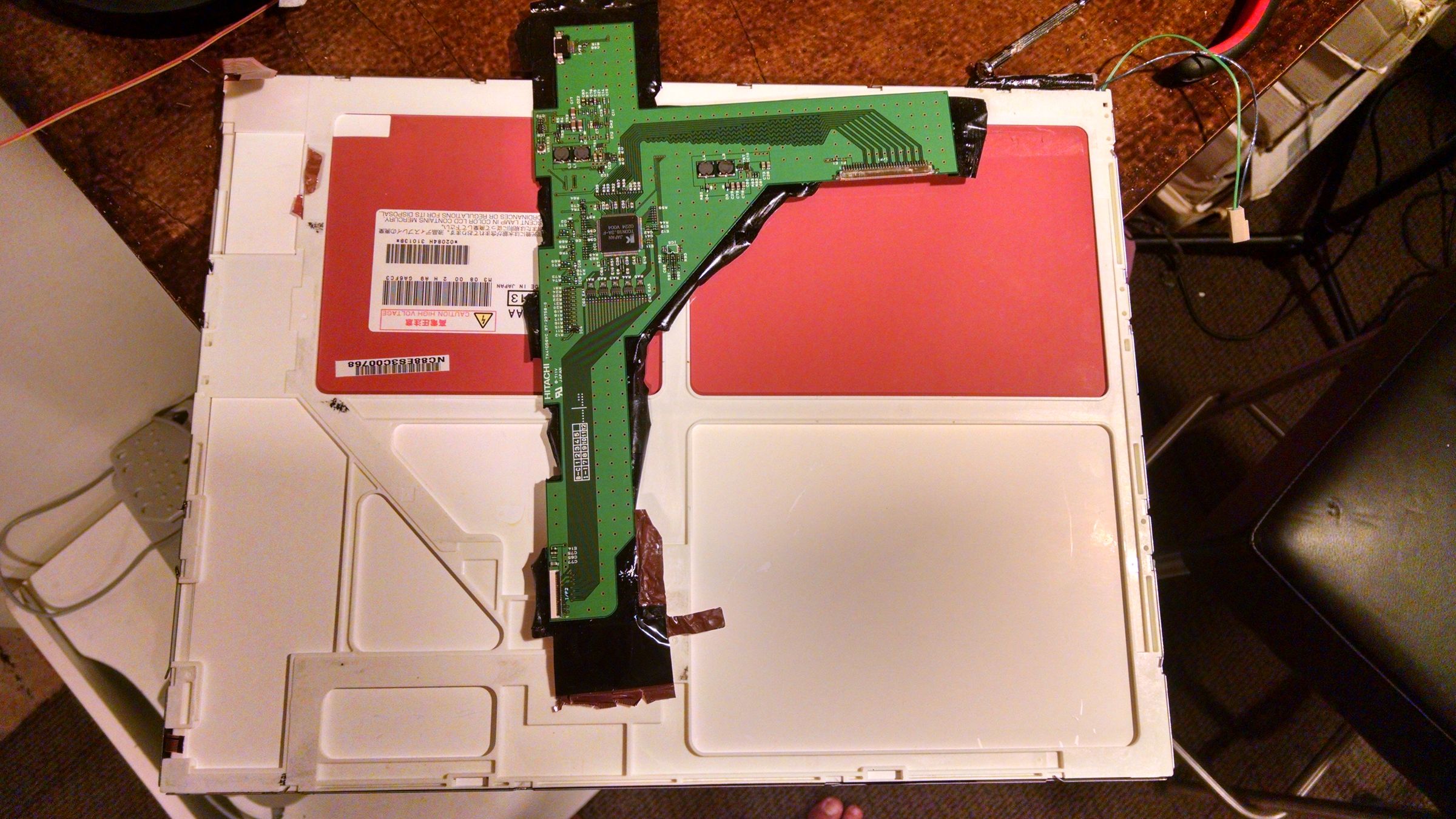 LCD Screen Back Light Replacement With LEDs : 14 Steps - Instructables
