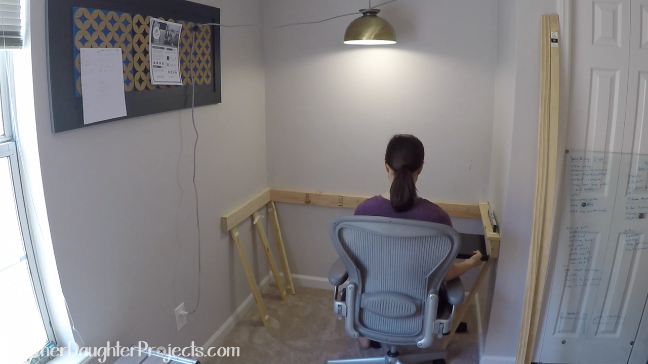 Floating Desk Build : 18 Steps - Instructables