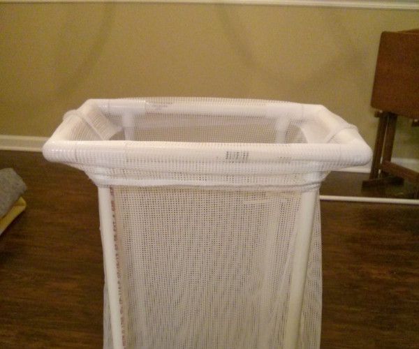 PVC Pipe Laundry Hamper : 8 Steps - Instructables