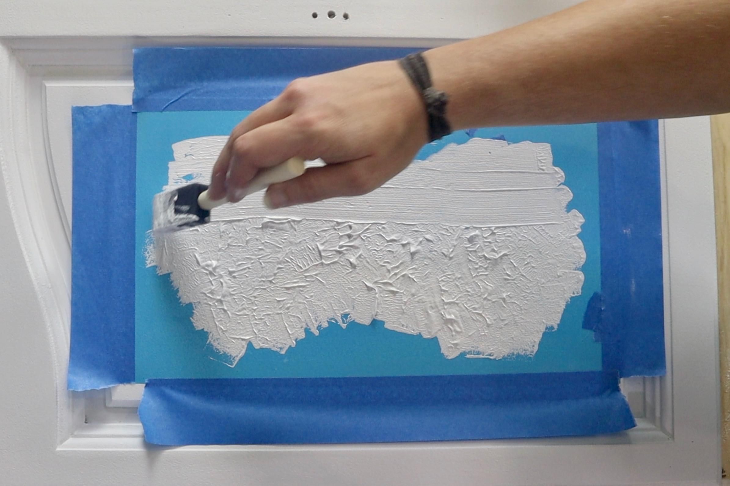 How to Paint a Raised Stencil on Furniture : 5 Steps (with Pictures ...