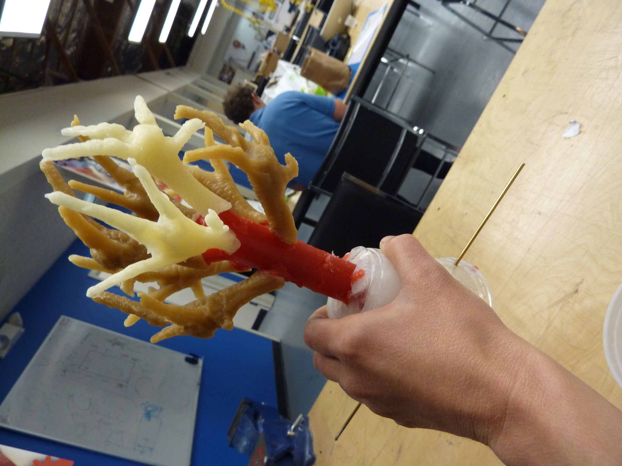 Making a Wax Chicken Foot Tree : 6 Steps (with Pictures) - Instructables