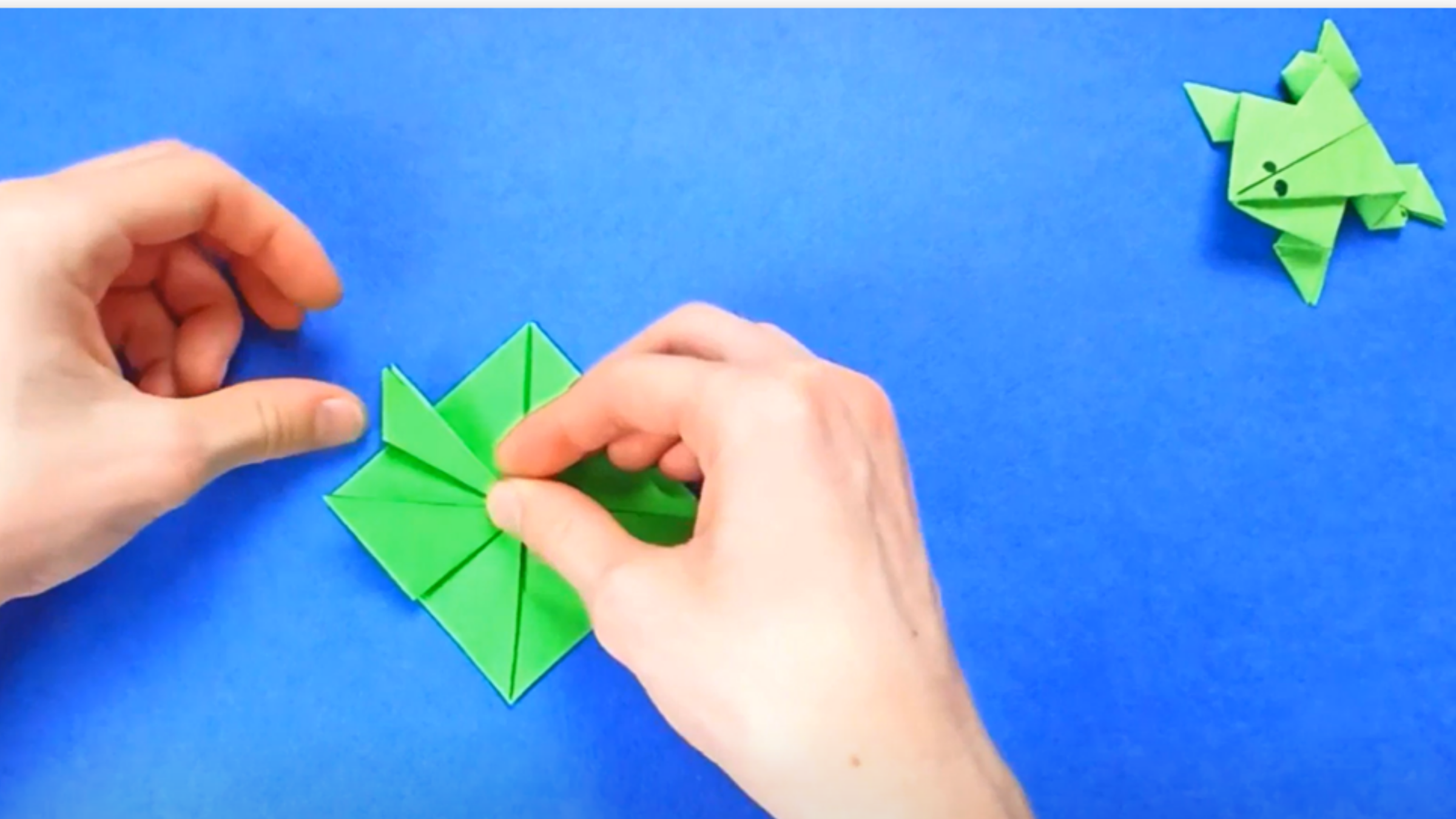 How to Make a Jumping Paper Frog? : 36 Steps (with Pictures ...
