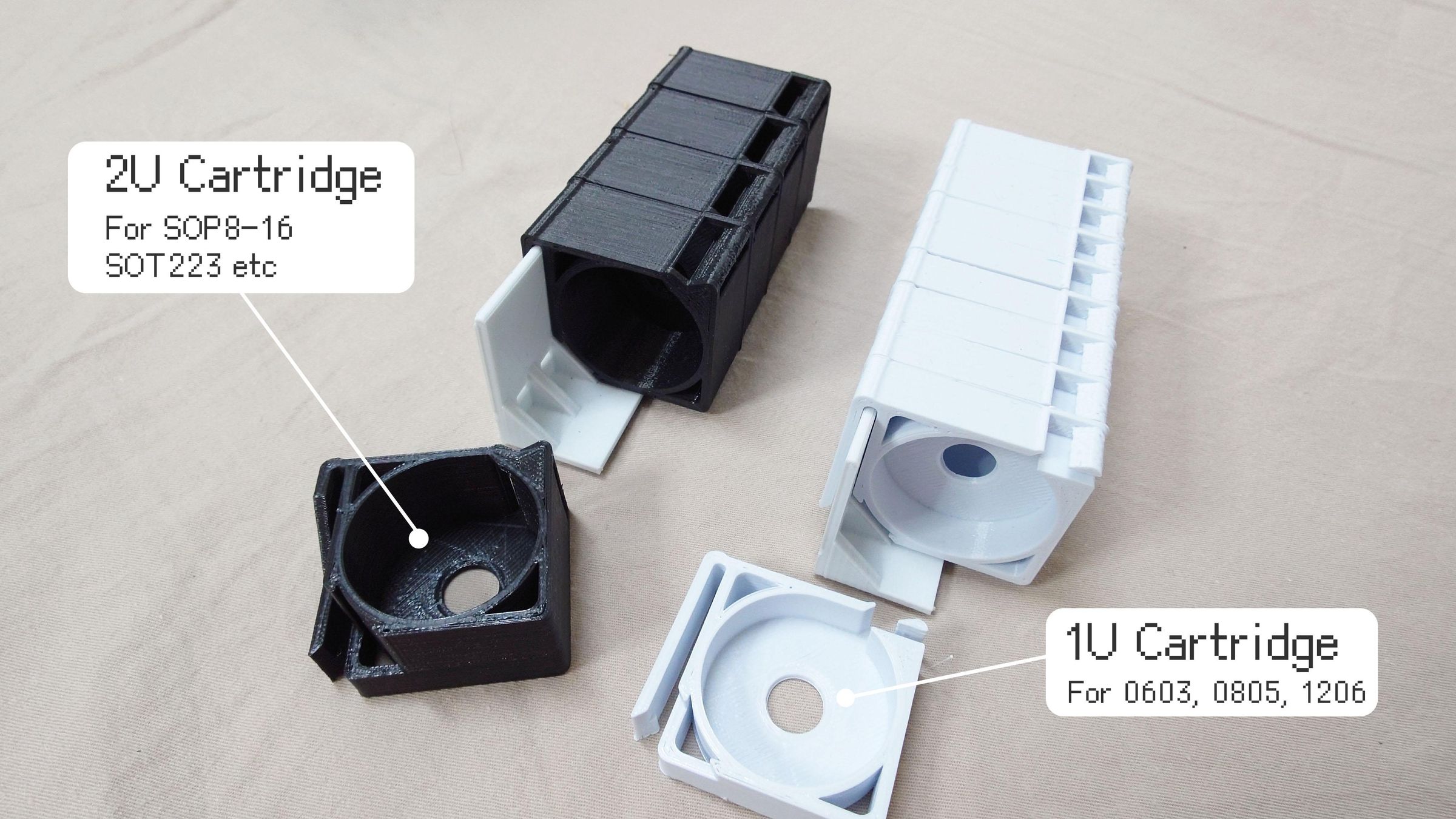 SMD Organizer Cartridge (Magnetic Wall Mounted!) : 3 Steps (with ...