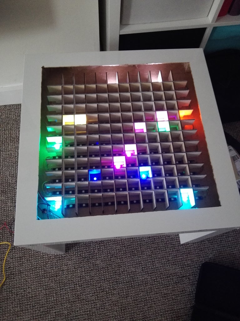 Bluetooth Controlled Arduino Led Coffee Table 10 Steps With Pictures Instructables