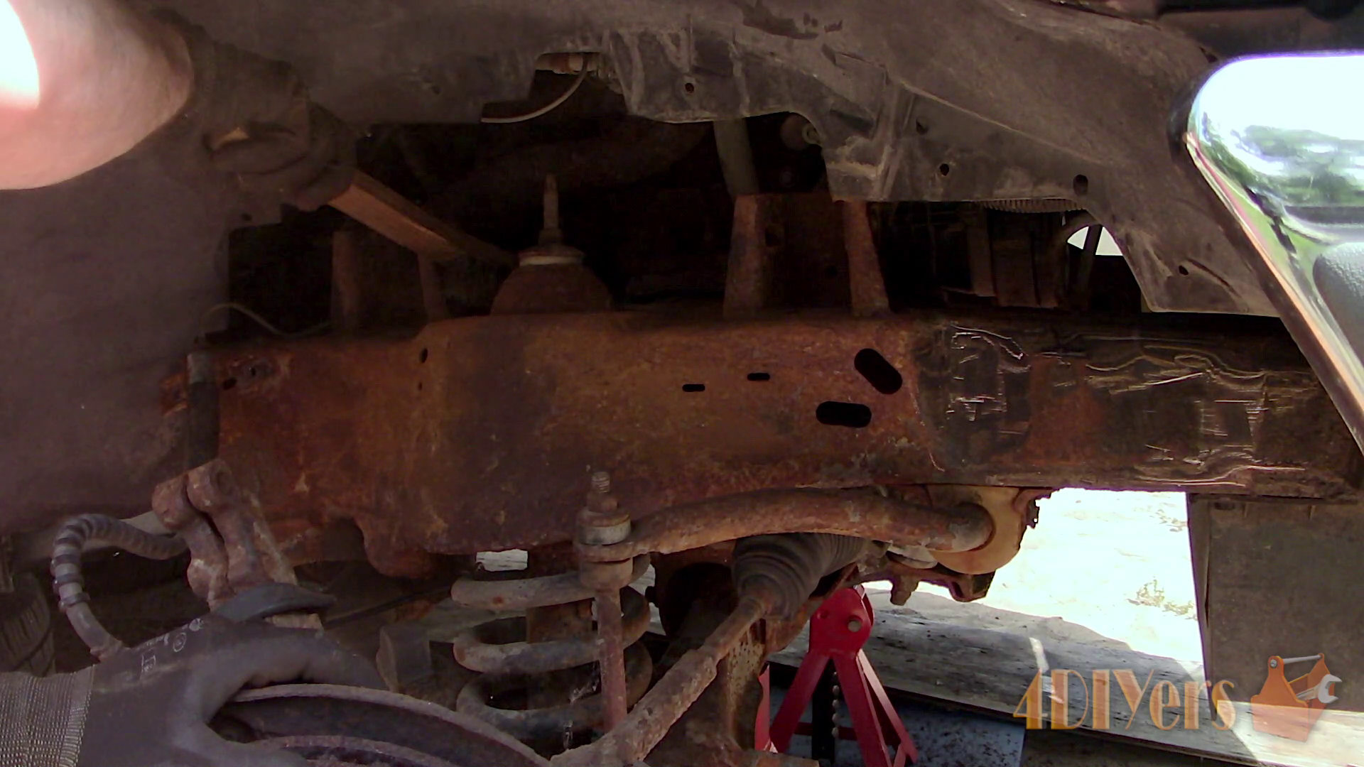 Surface Frame Rust Repair