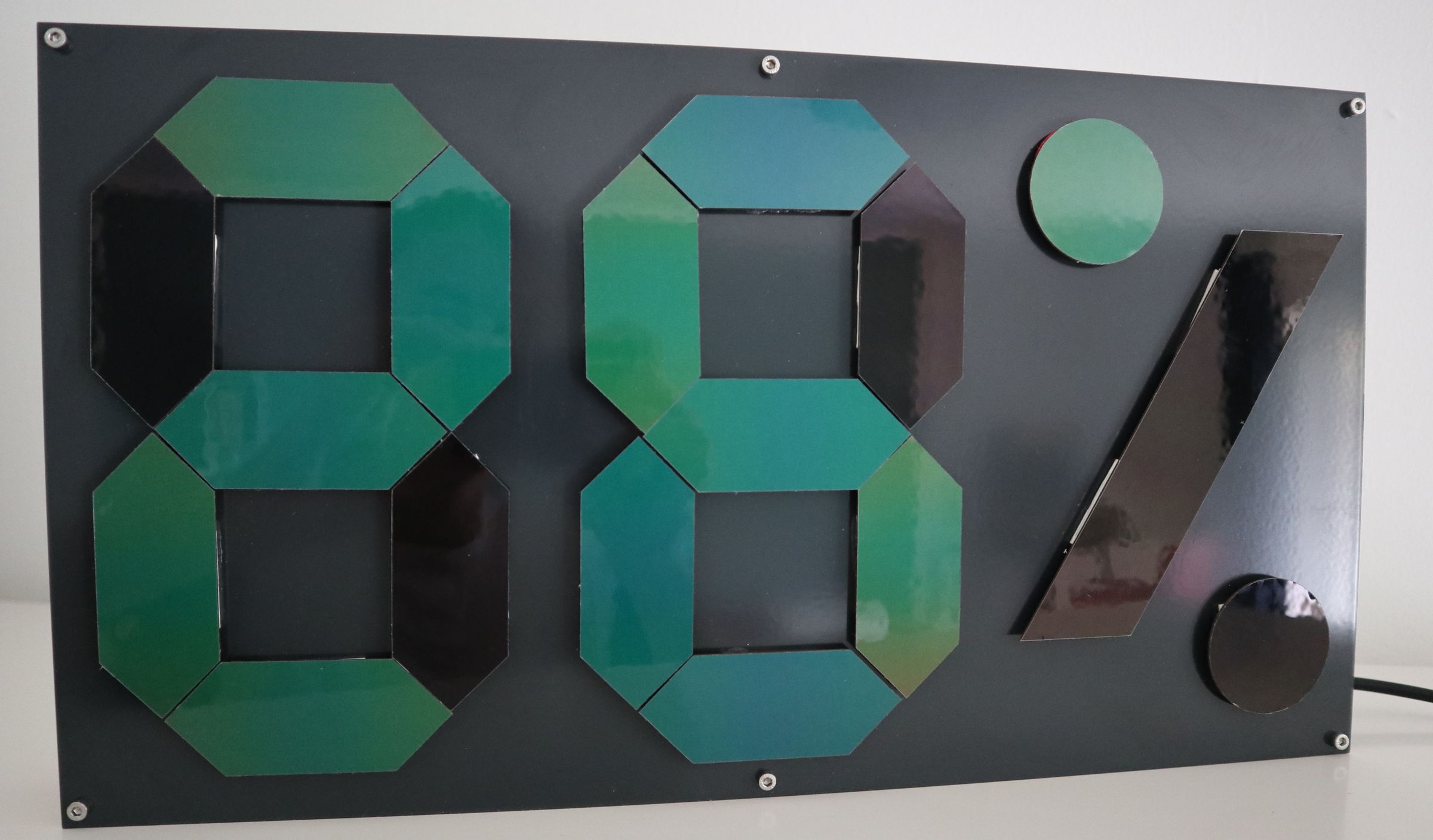 Thermochromic Temperature & Humidity Display : 10 Steps (with Pictures ...