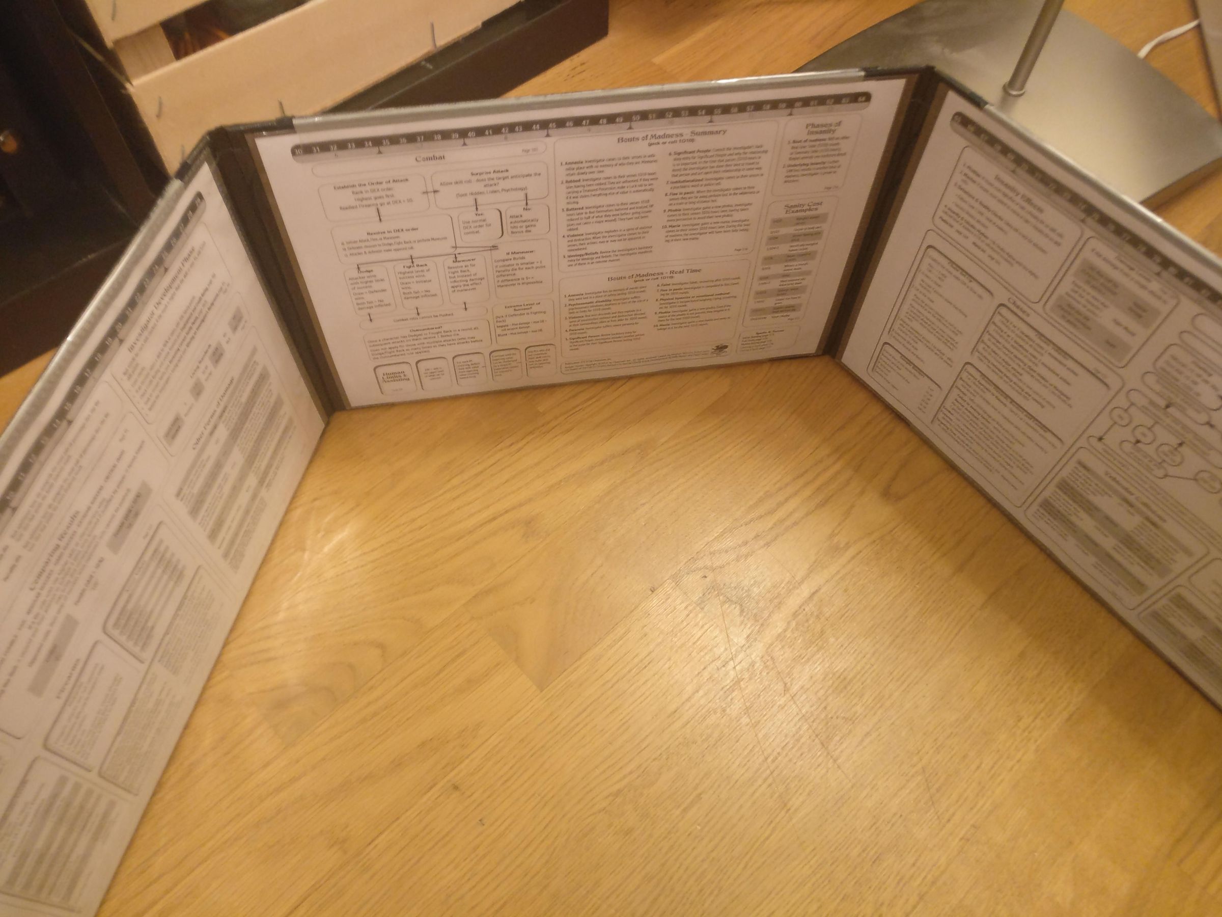 Diy Customizable GM Screen From Ring Binder : 12 Steps - Instructables