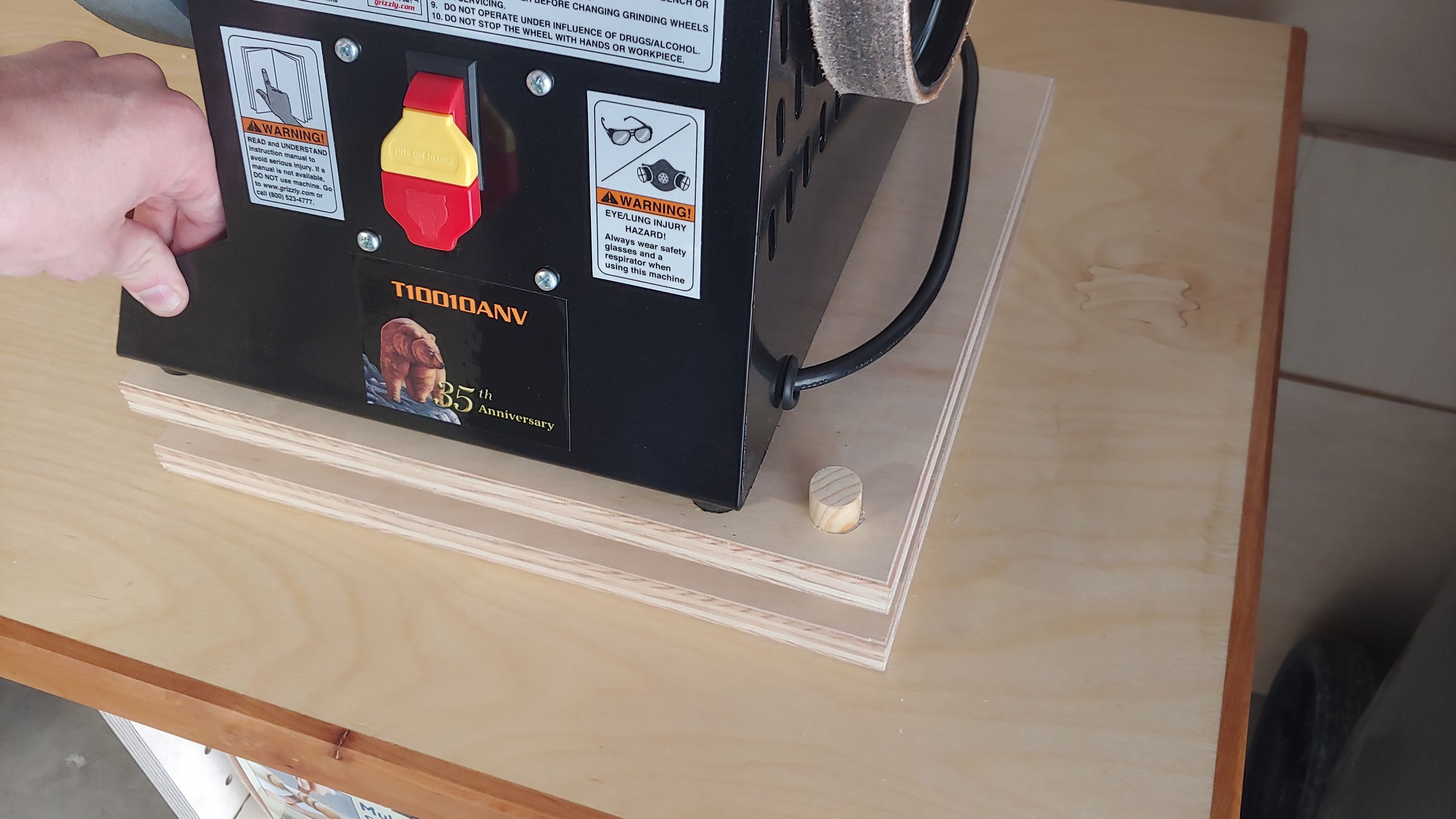 Wet Grinder Reversible Swivel Base : 7 Steps (with Pictures ...