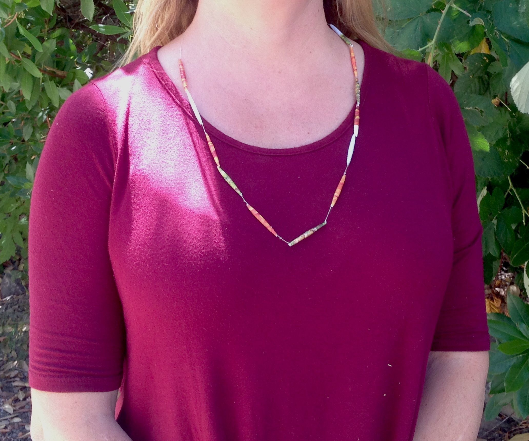 Paper Necklace : 5 Steps (with Pictures) - Instructables