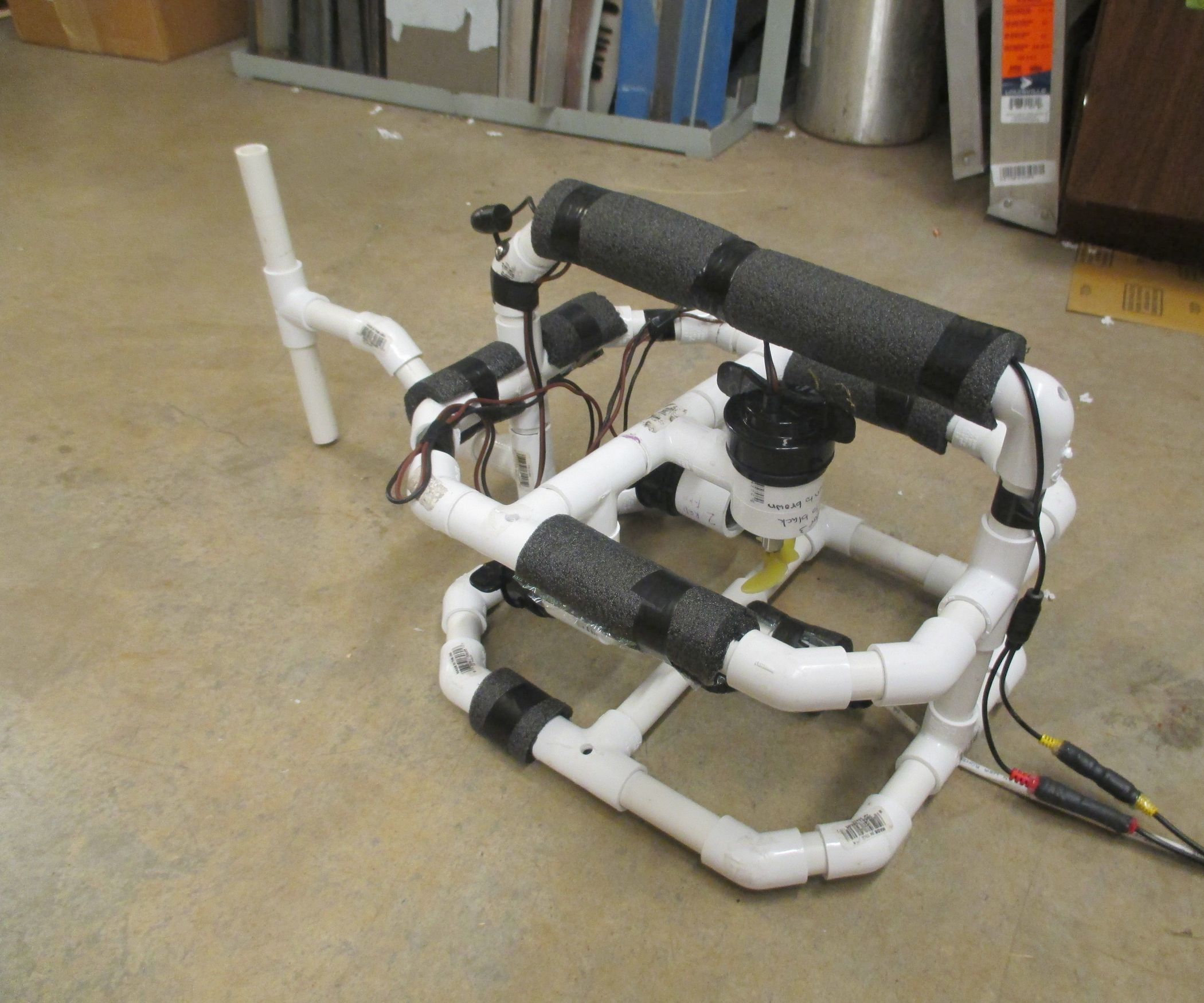 ROV Frame : 5 Steps - Instructables