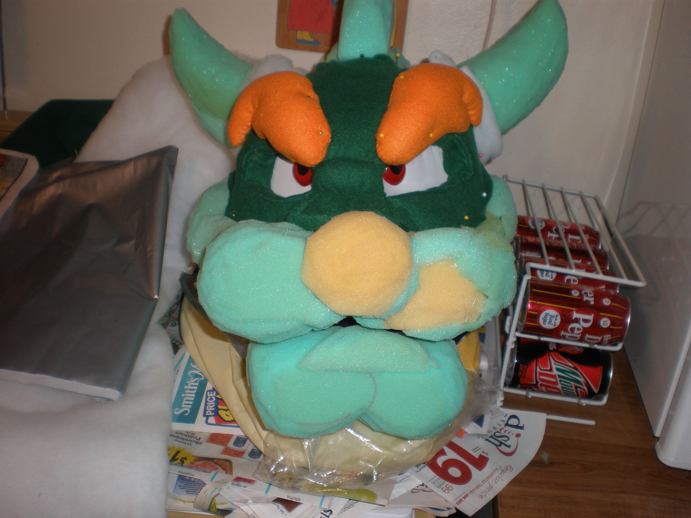 Bowser Costume : 9 Steps (with Pictures) - Instructables