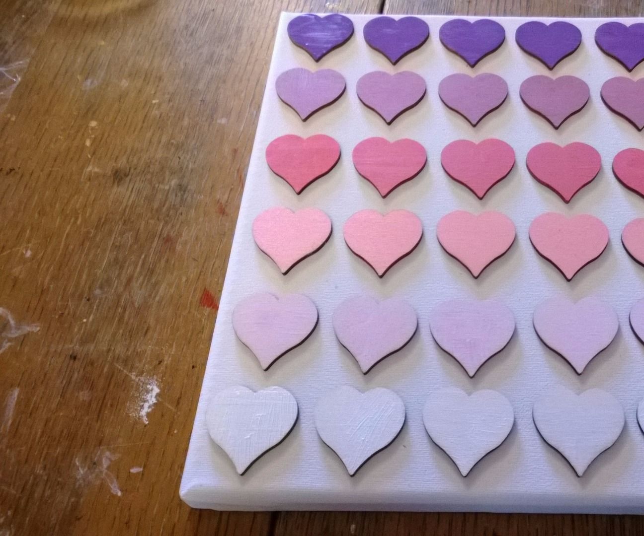 Laser Heart Canvas : 8 Steps - Instructables