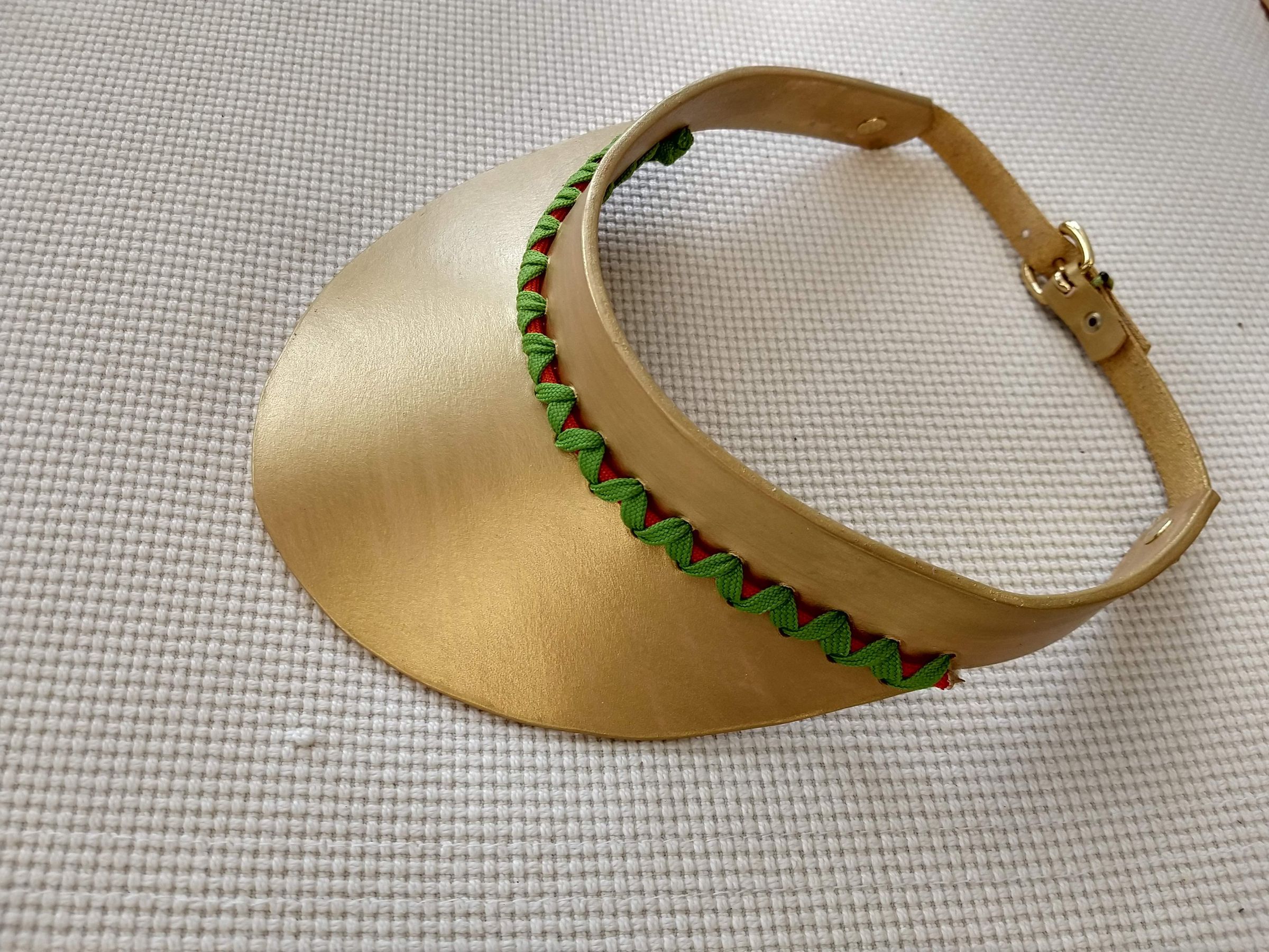 Two in One - Leather Sun Visor With Detachable Hat : 15 Steps (with ...