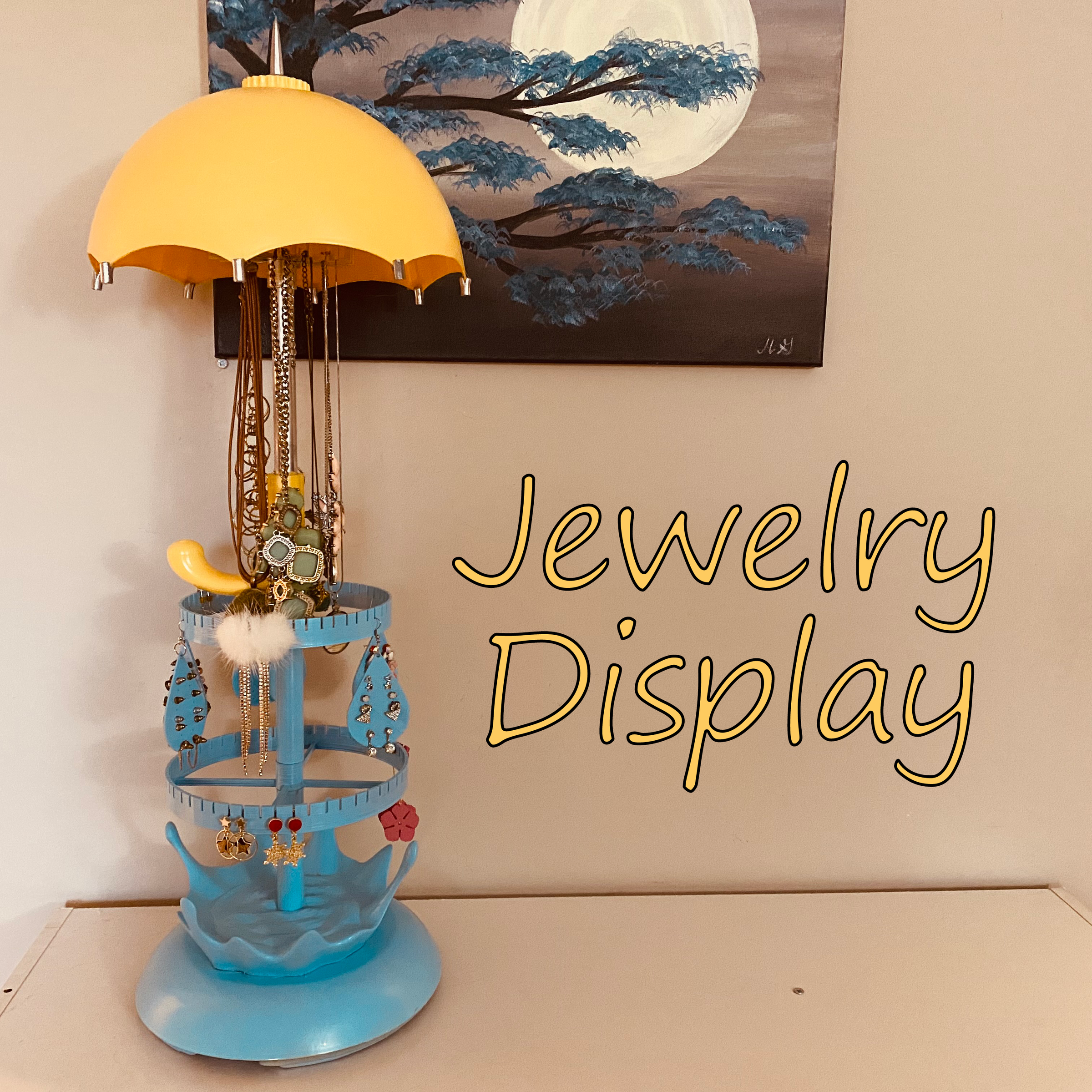 "Raining" Jewelry Display : 10 Steps (with Pictures) - Instructables