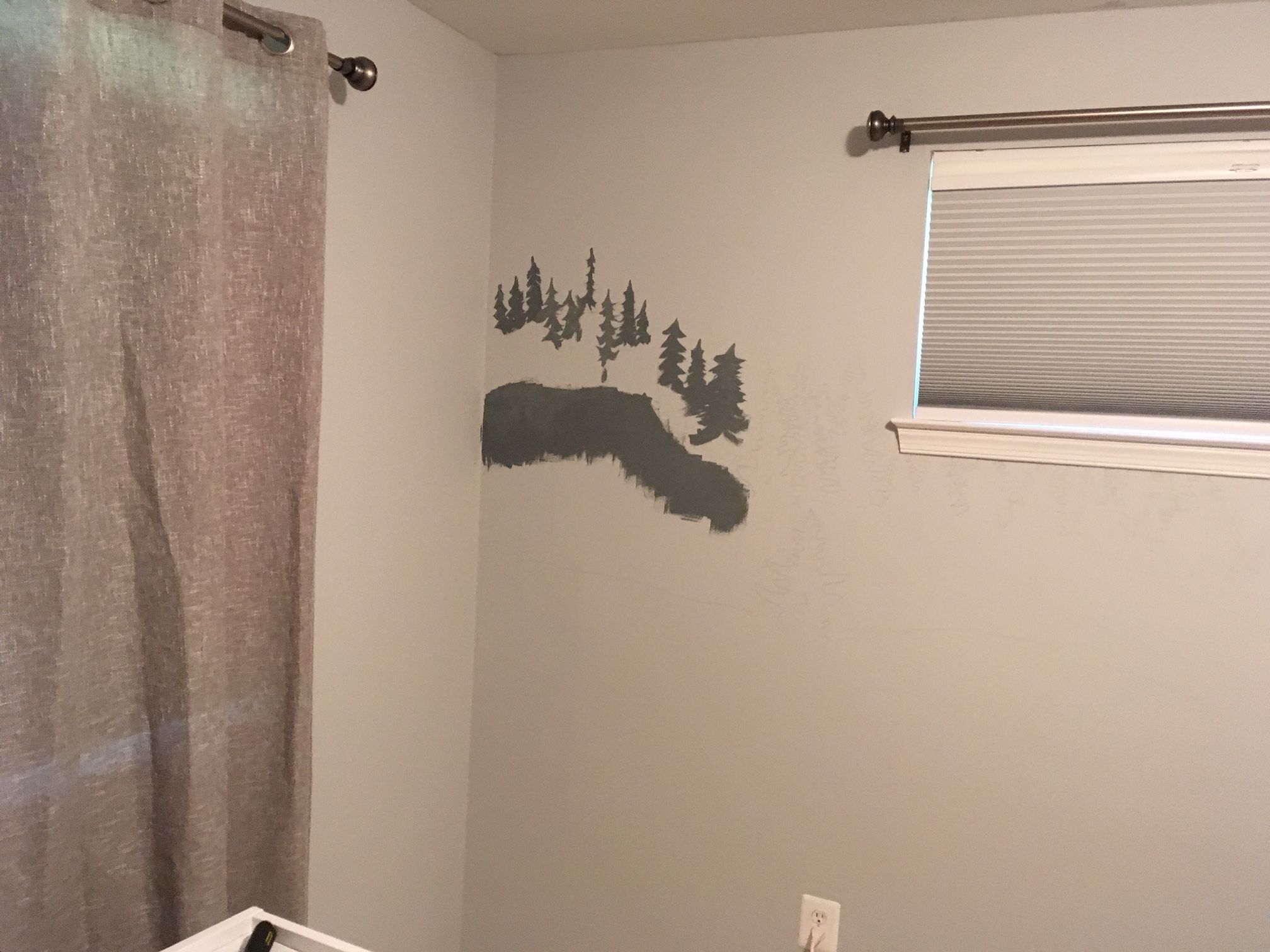 Make Your Own Forest Wall Mural : 7 Steps (with Pictures) - Instructables