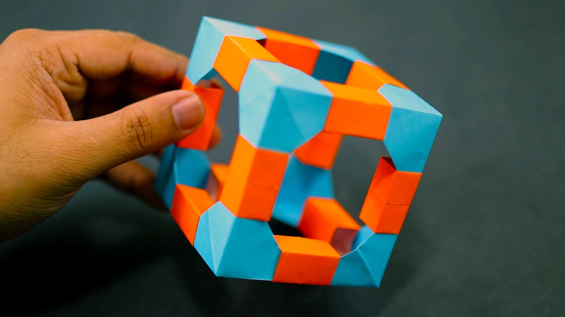 Modular Origami Cube