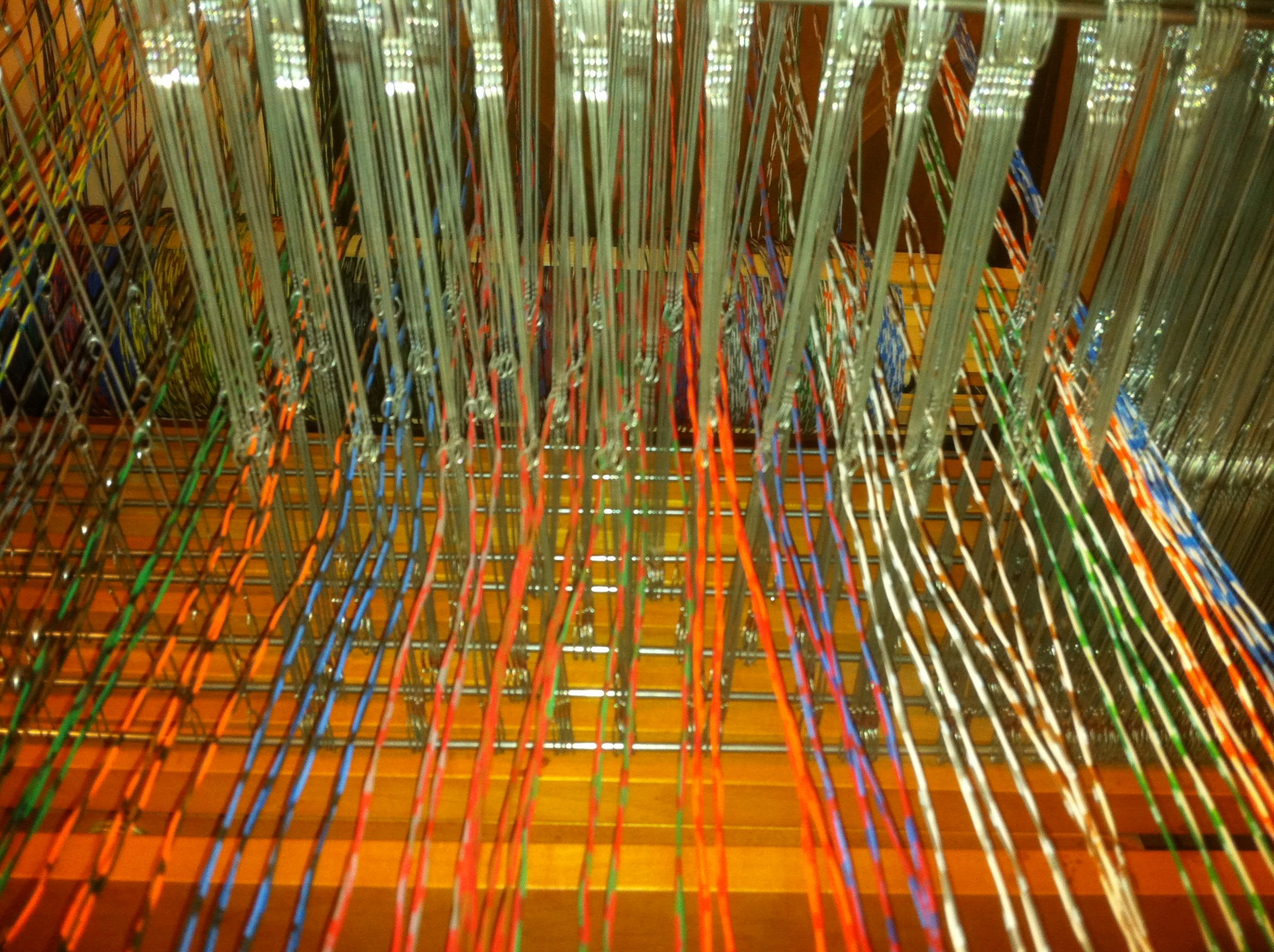 Woven Telephone Wire Wall Hanging - Instructables