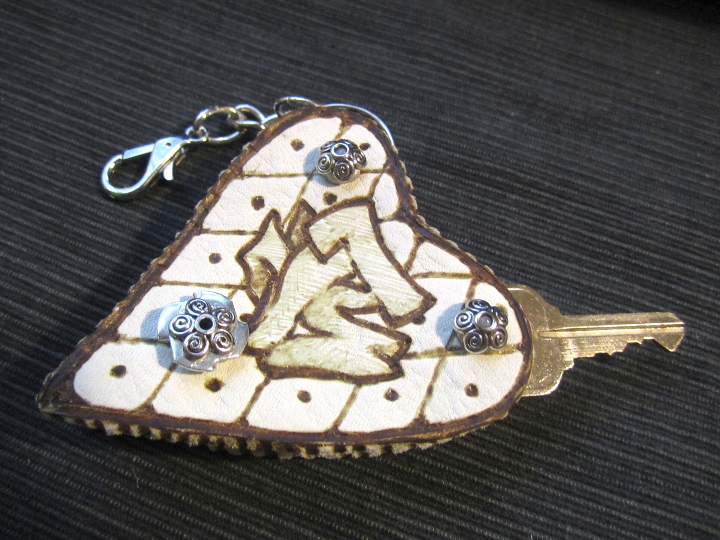 Hip Ladies' Leather Folding Keychain : 7 Steps (with Pictures ...