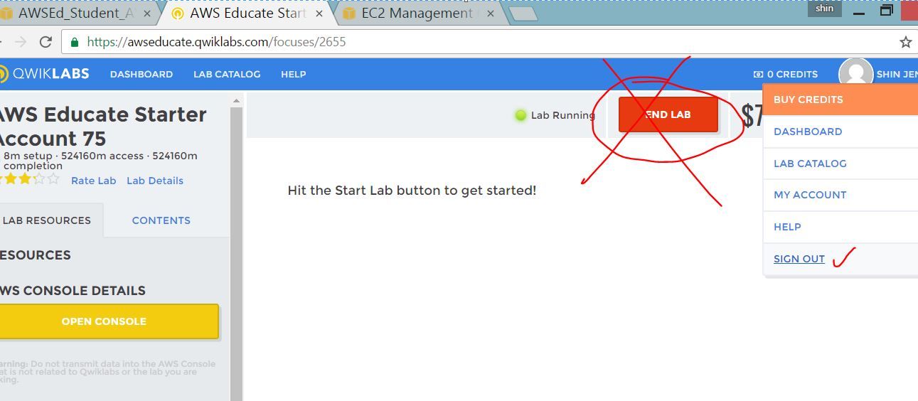 Guide to AWS Educate Starter Account : 18 Steps - Instructables