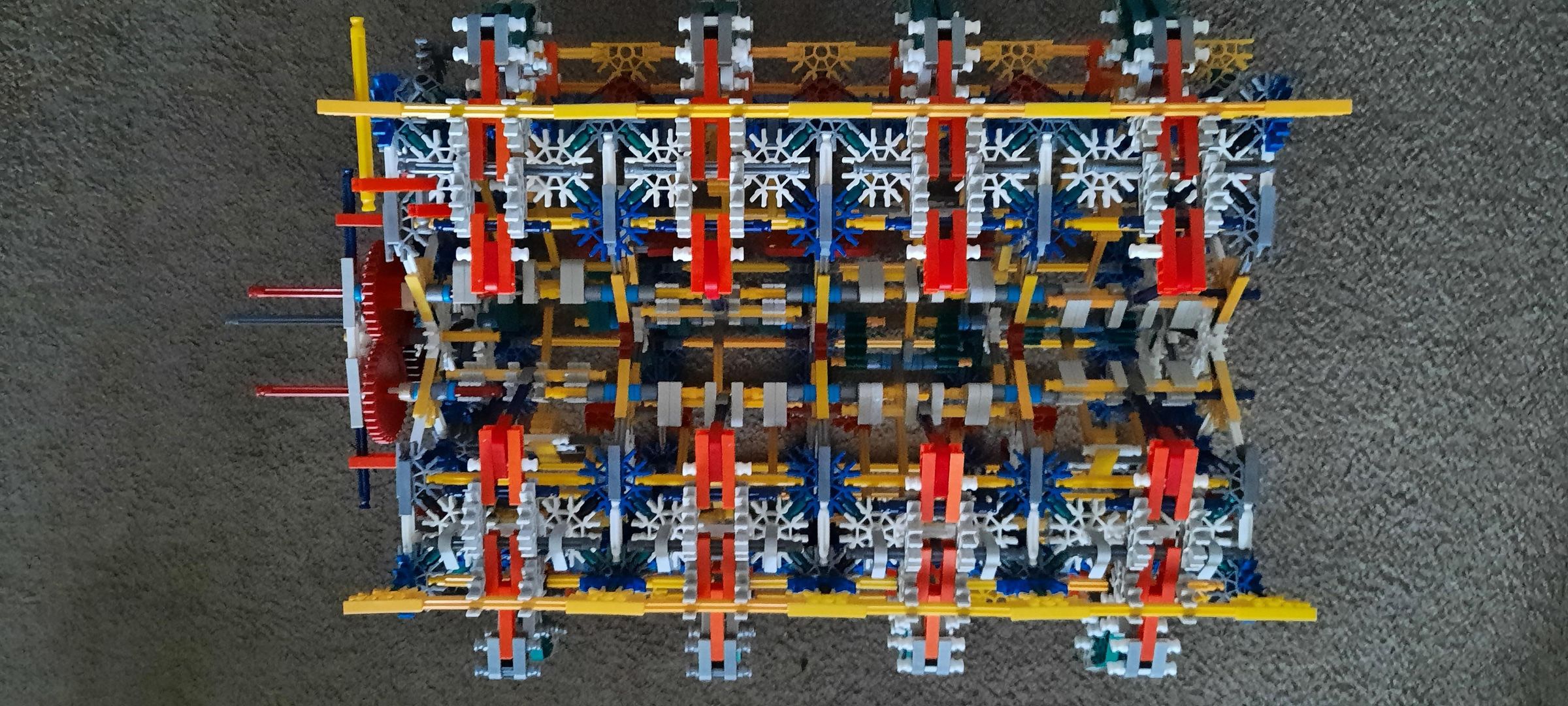 Knex Engine Instruction Version : 6 Steps - Instructables