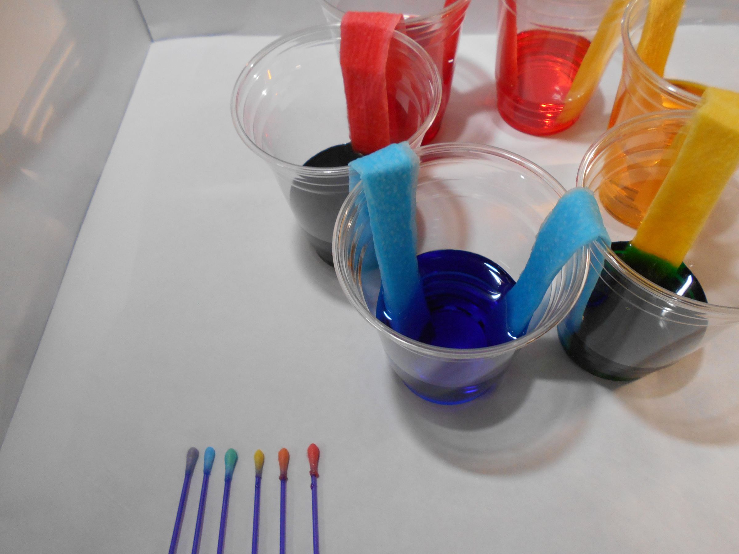 Easy Magical Walking Rainbow Experiment : 5 Steps (with Pictures ...